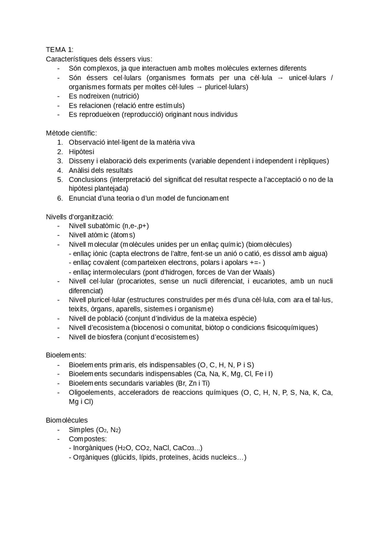 Composició Dels éssers Vius Els Glúcids Docsity