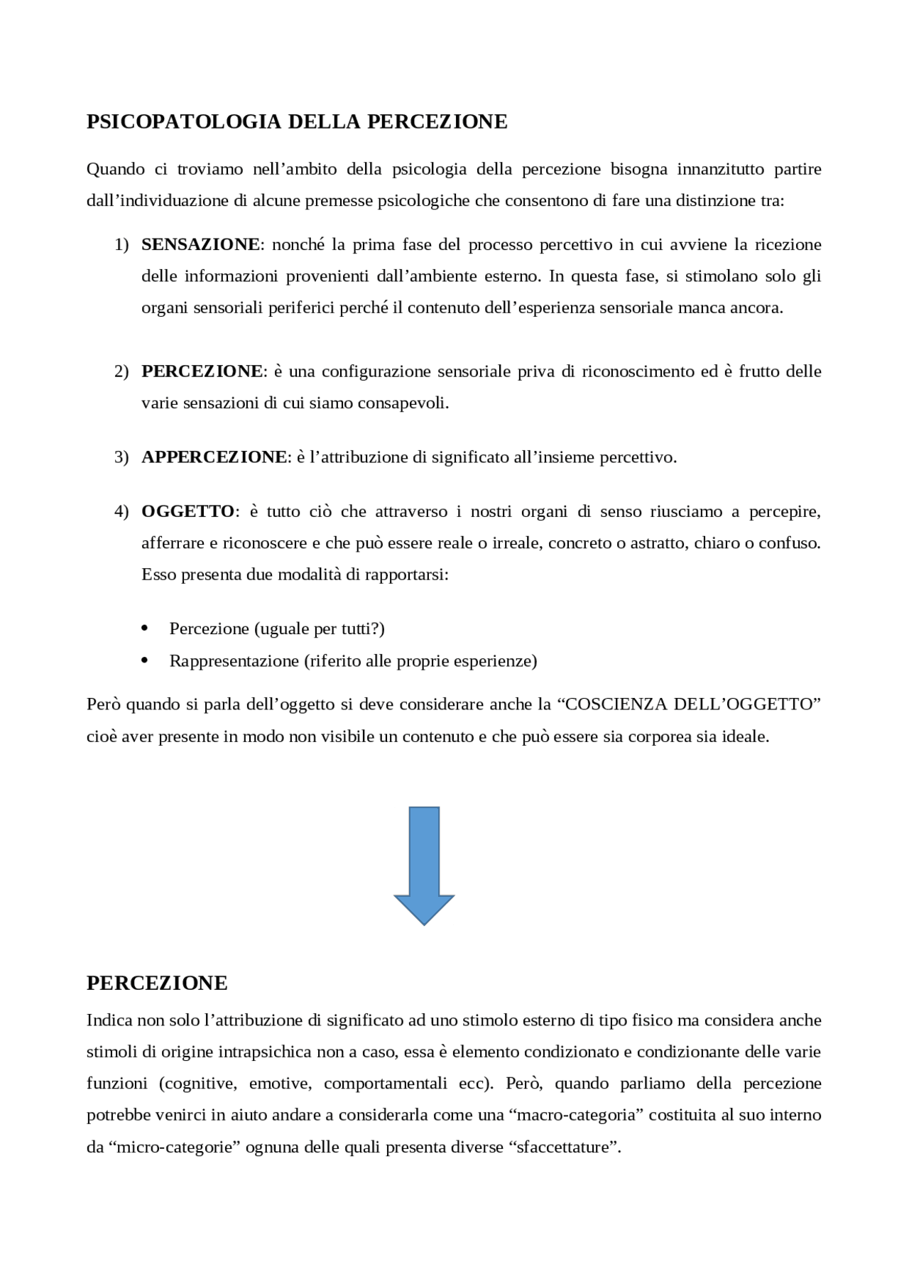 Riassunti Psicologia Docsity