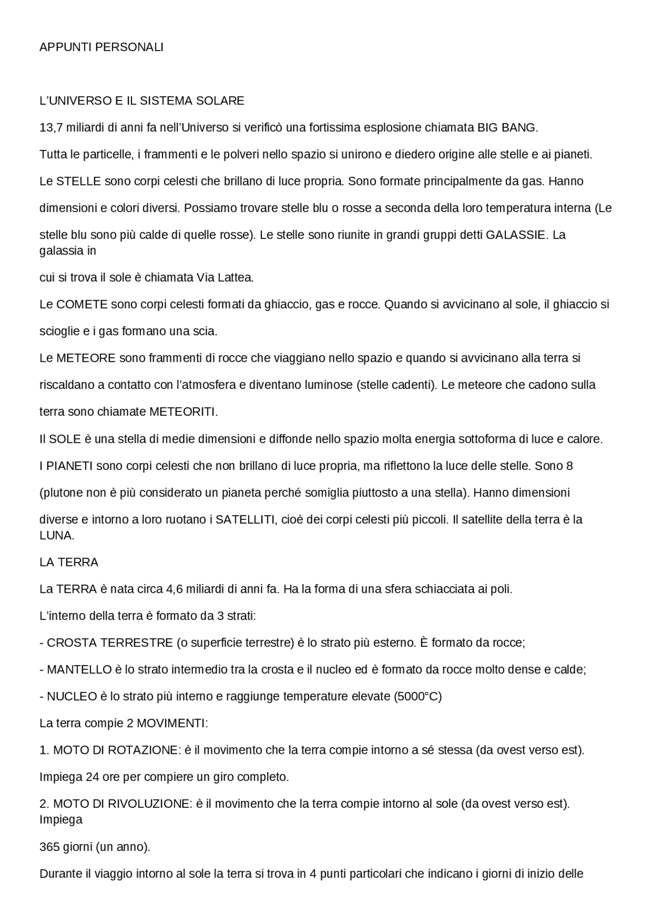 Appunti Vulcani E Terremoti Docsity