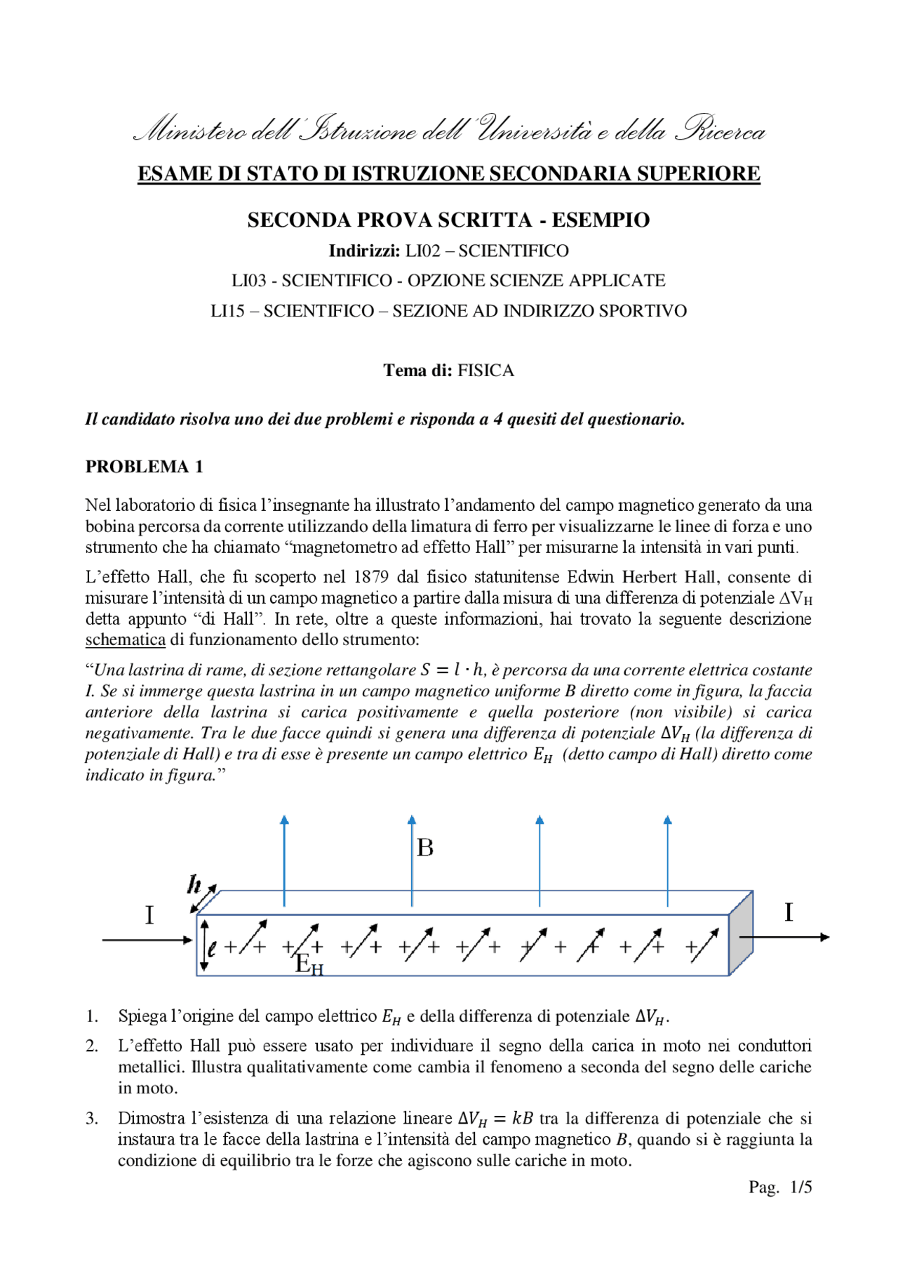 Esempi Ed Esercii Di Analisi Matematica 2 Docsity