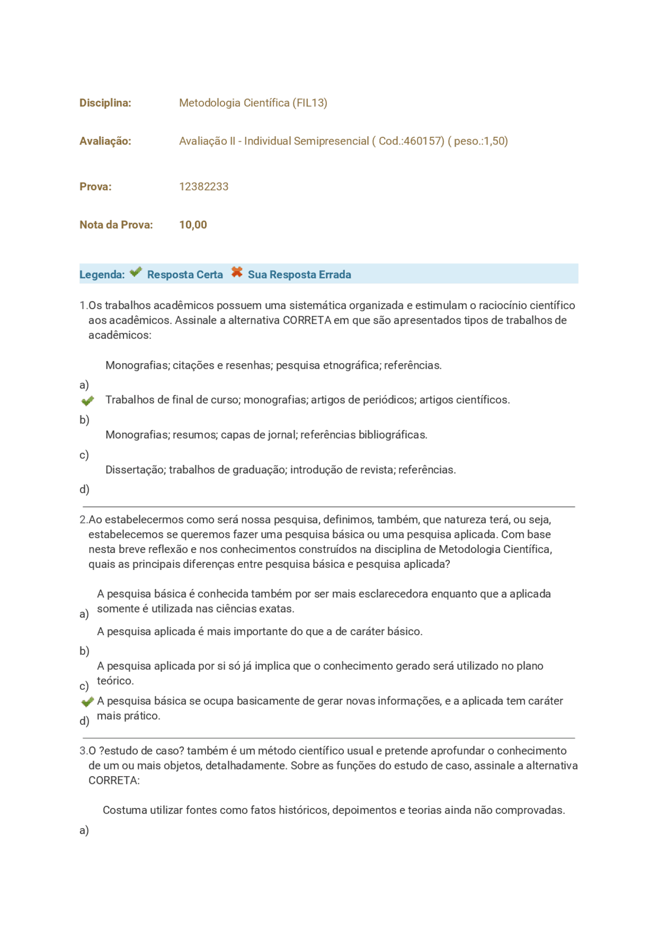 Metodologia Científica Fil13 Docsity