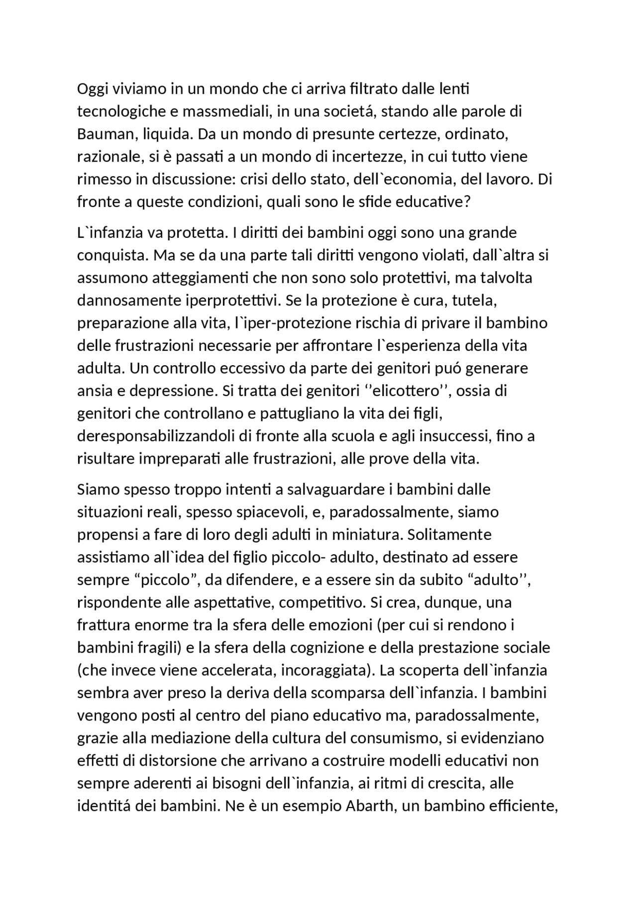 Le Prove Della Vita Docsity