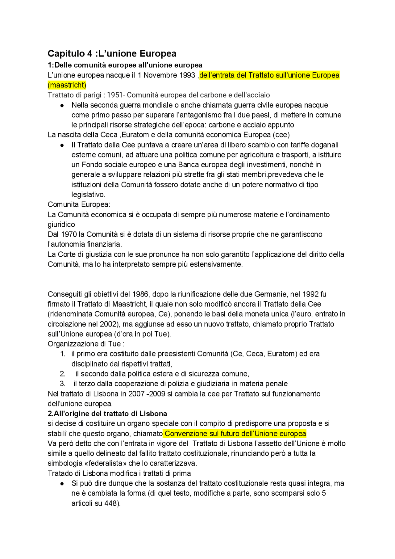 Diritto Costituzionale Riassunto Docsity