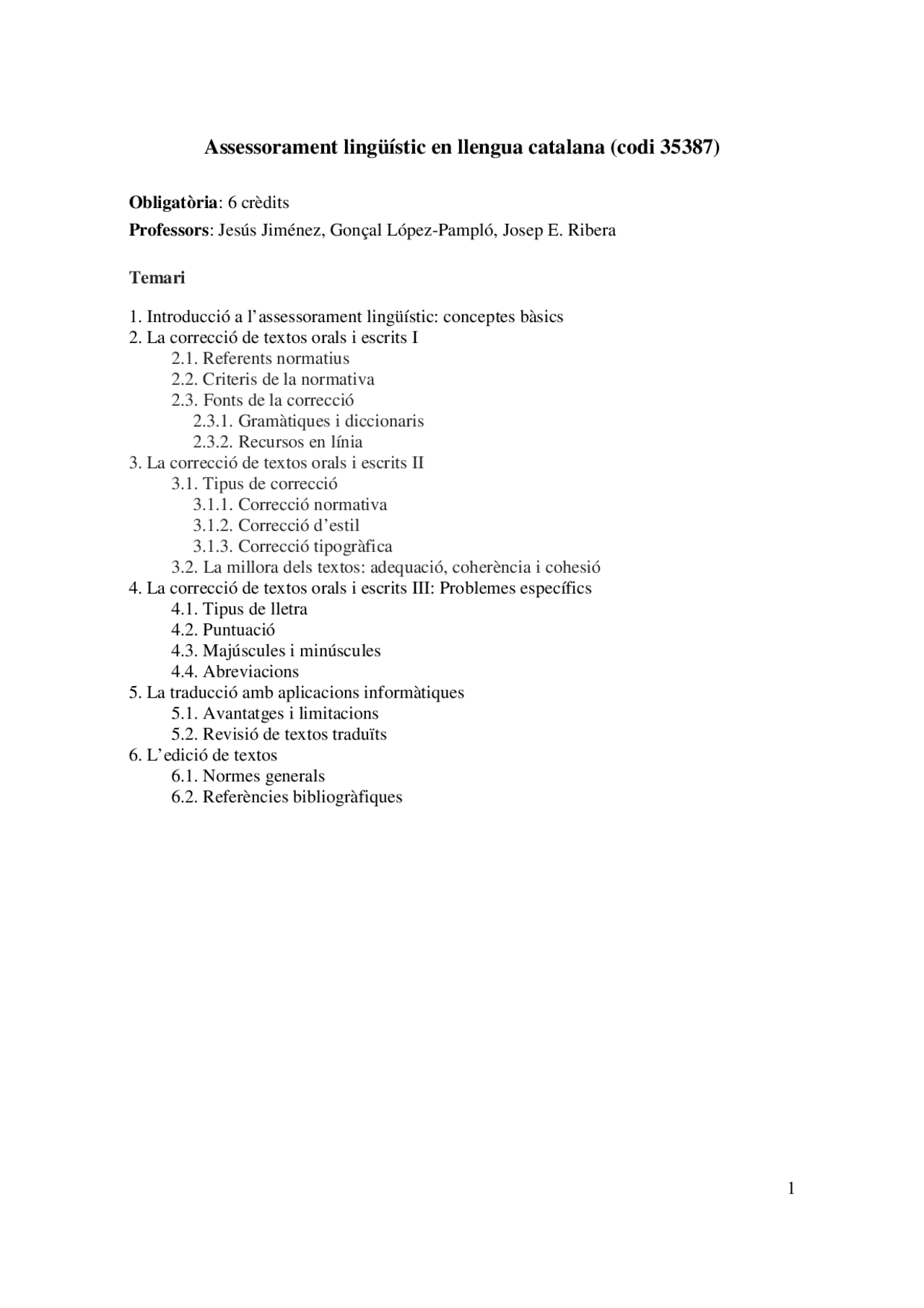 Dossier Activitats Assessorament Docsity