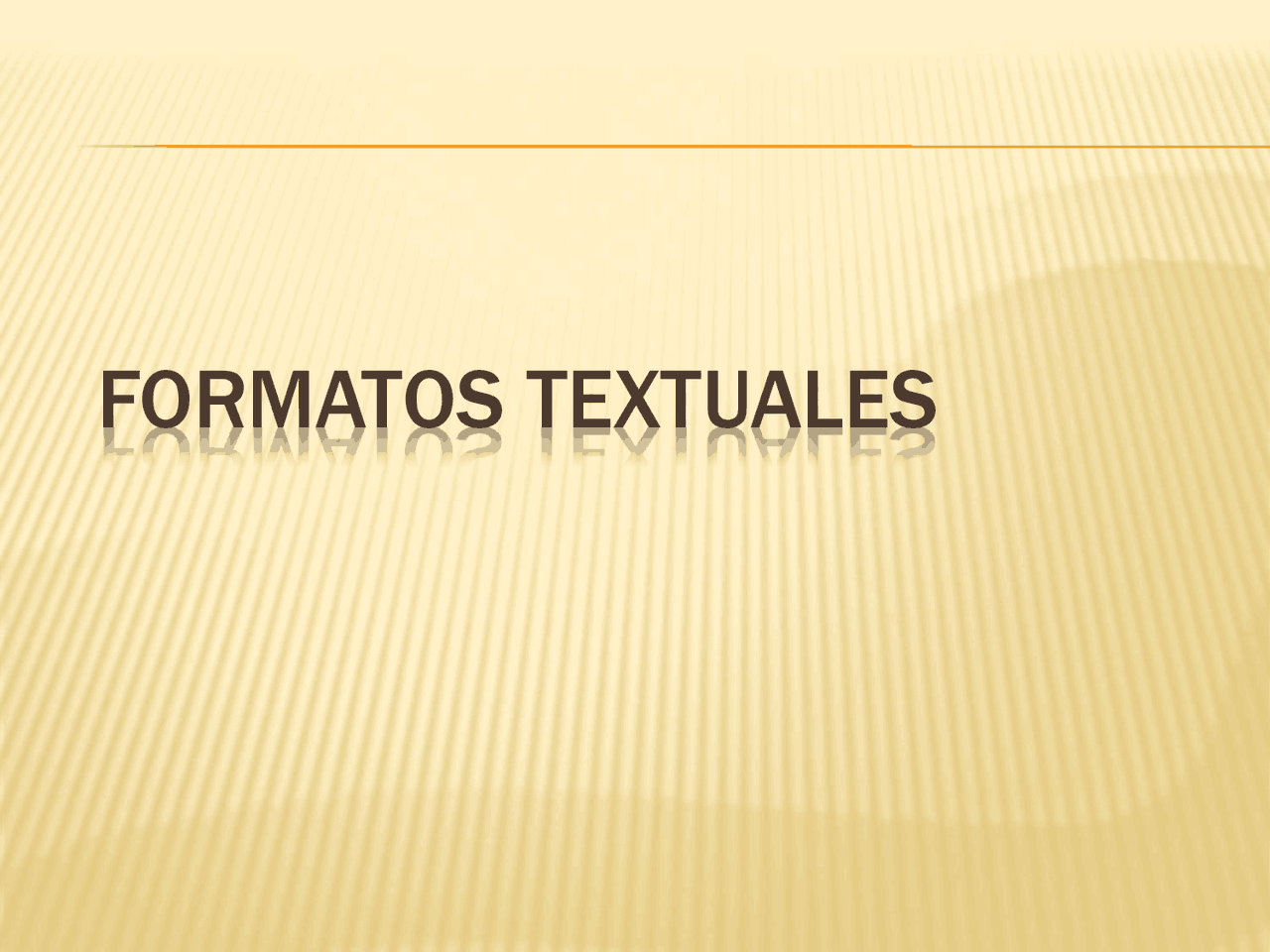 Formatos textuales comunicacion - Docsity