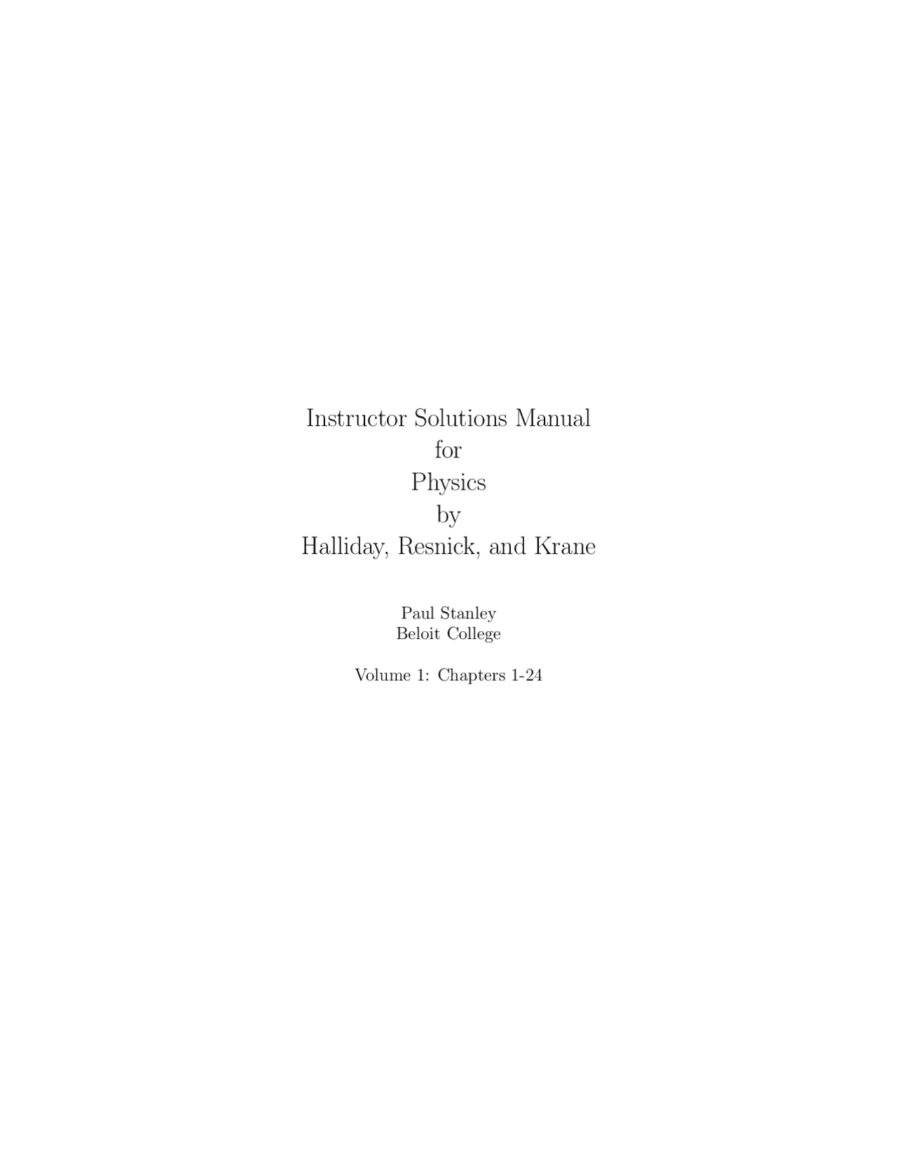 Physics Advanced University Docsity