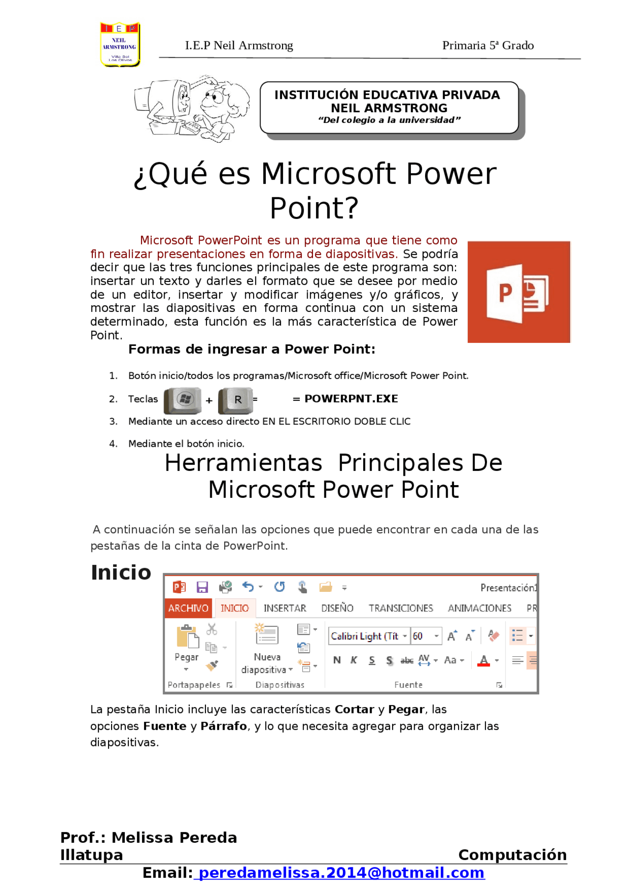 Qué es Microsoft Power Point - Docsity