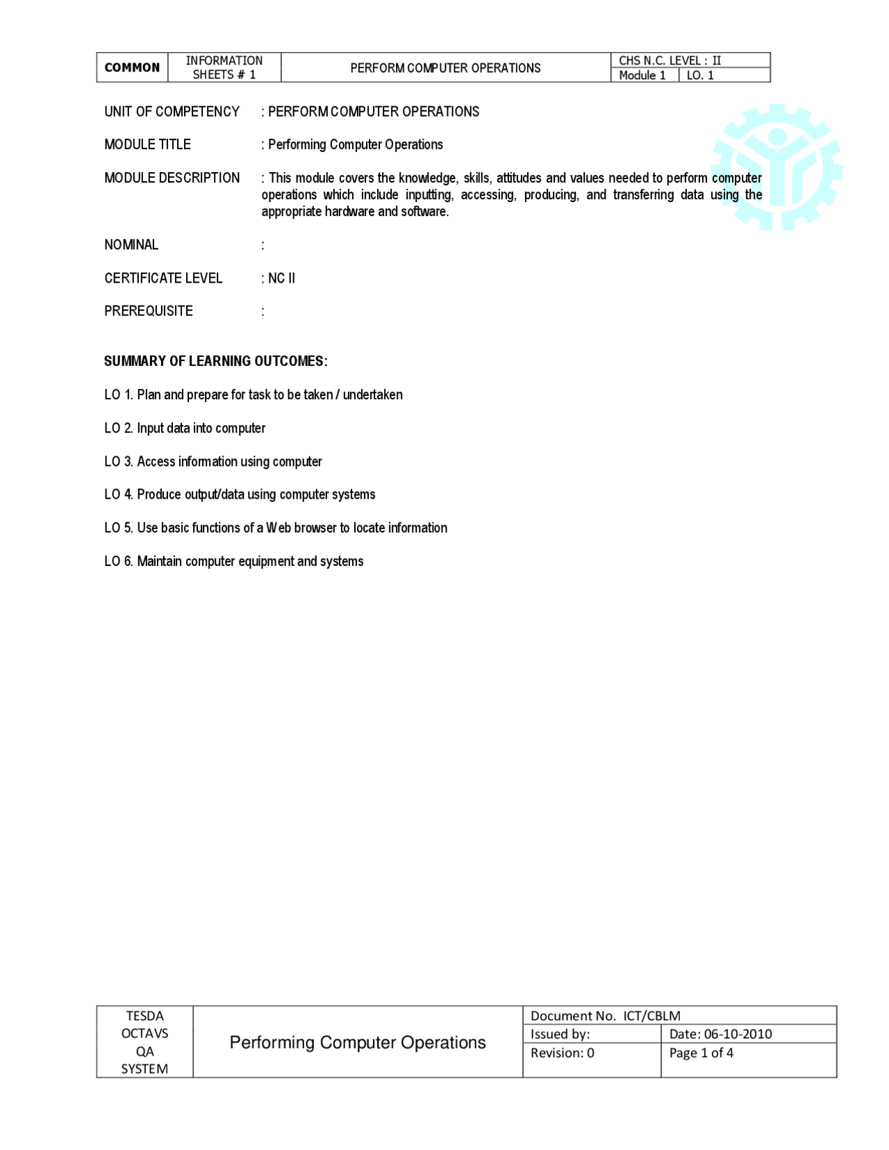 Computer System Servicing Docsity