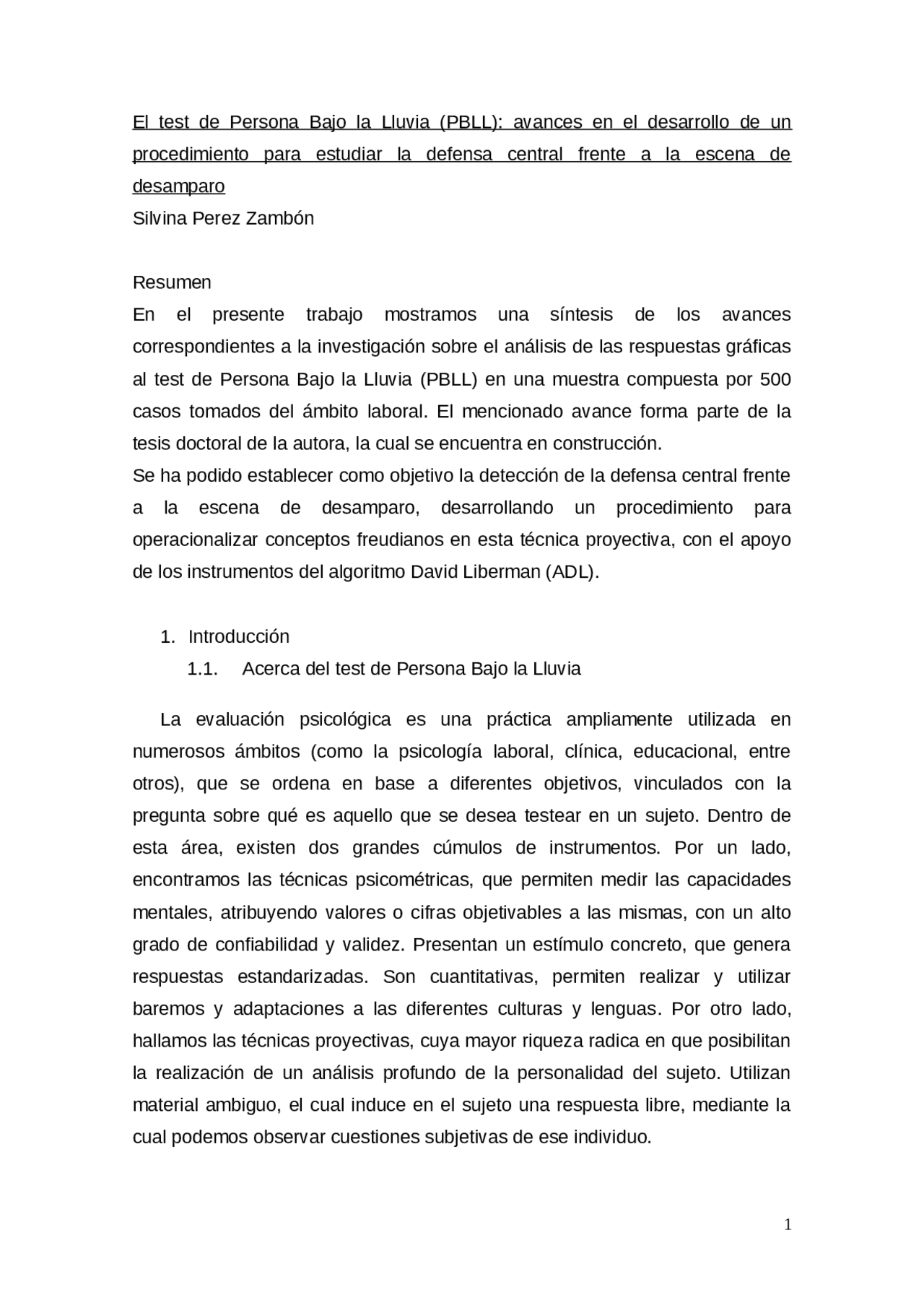Análisis Del Elemento Protector En Pbll Resúmenes De Psicología Docsity