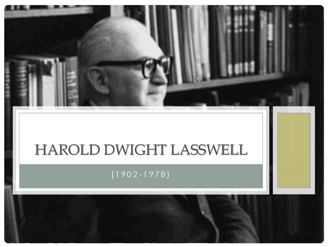 Teorie di Lasswell sociologia - Docsity