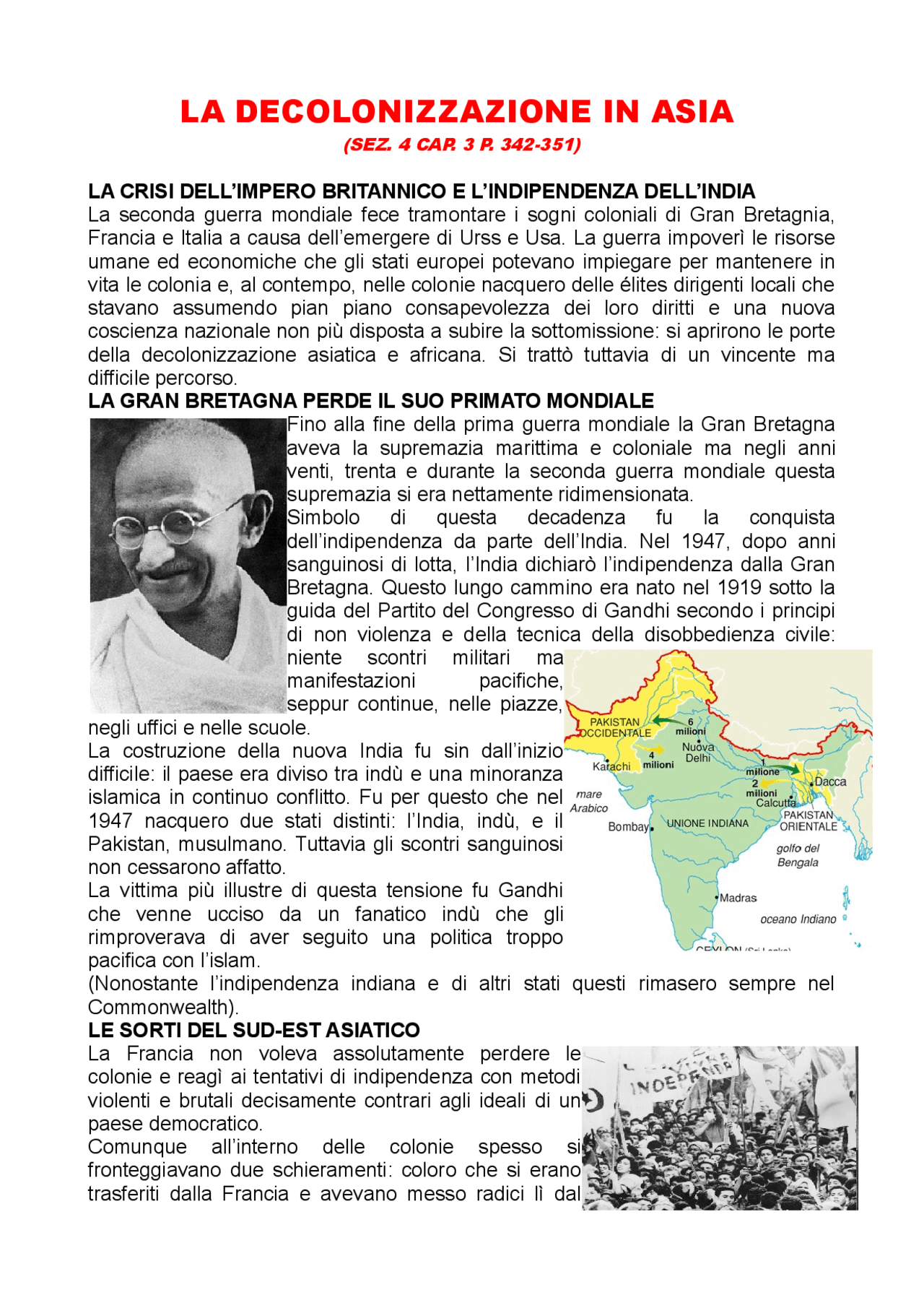 Riassunto Sez4 Capdal 3 Al 6 Libro Pensiero Storico Plus 3 Docsity