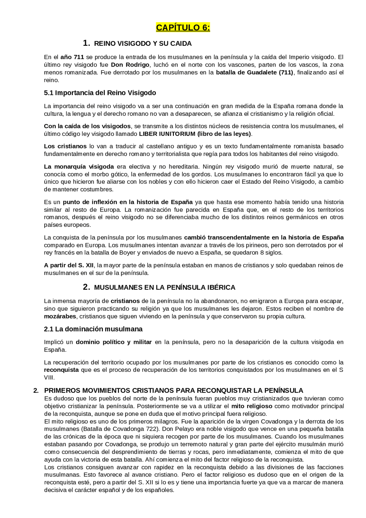Capítulo 6 Historia Del Derecho Apuntes De Historia Del Derecho Docsity