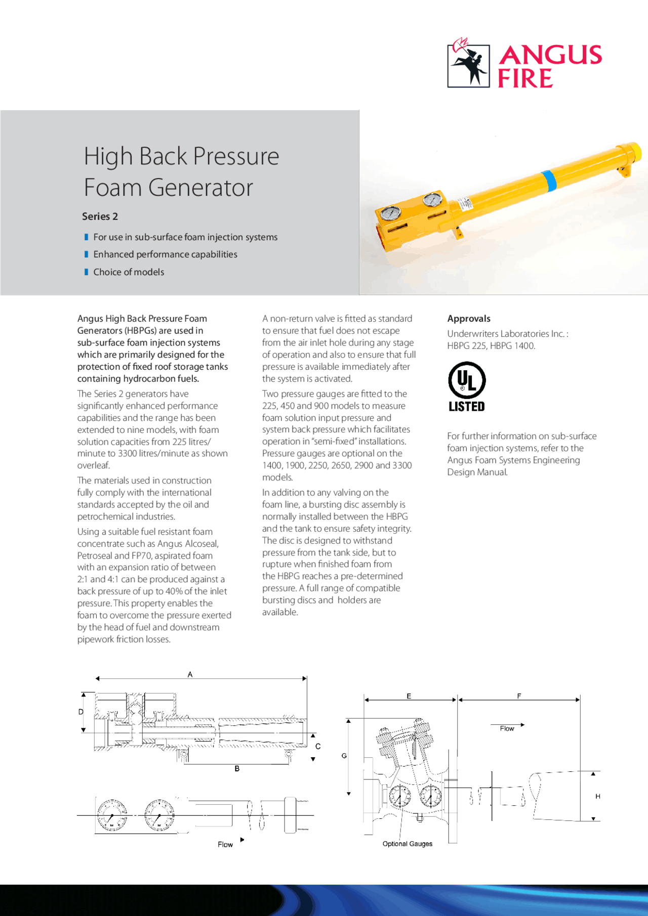 Espuma Angus fp70 para hidrocarburos - Docsity