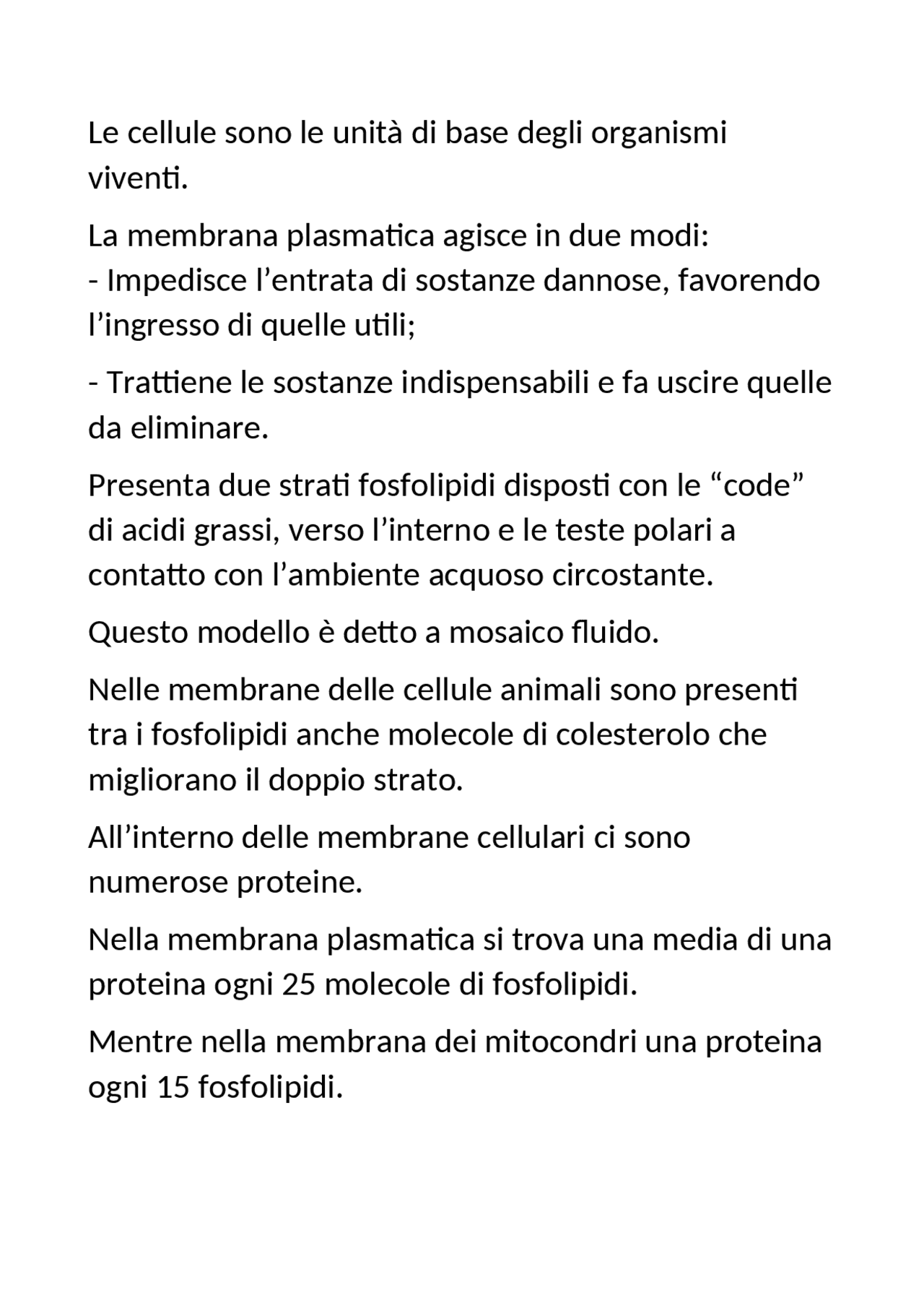 Cellula Eucariote Docsity