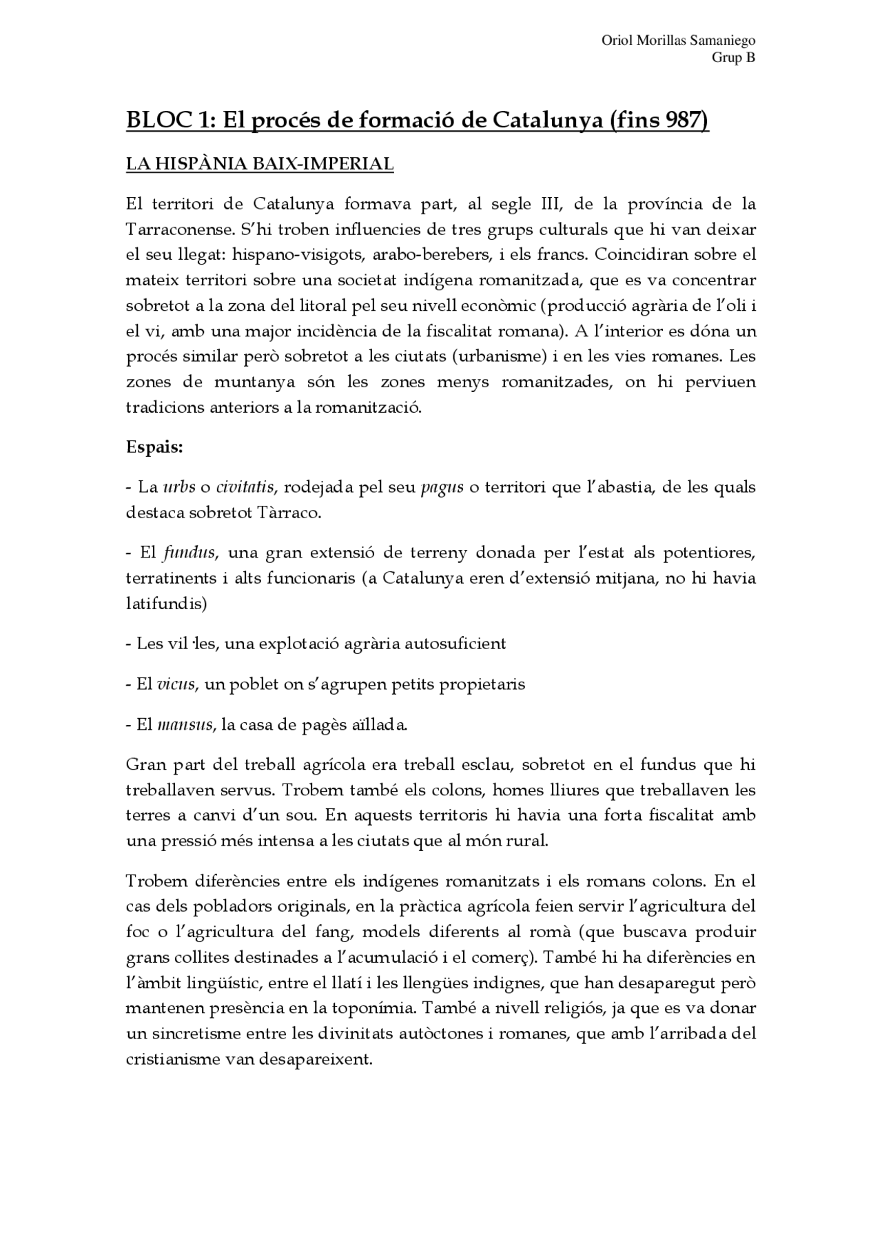 Apunts Història Medieval De Catalunya Ub Apuntes De Historia Docsity