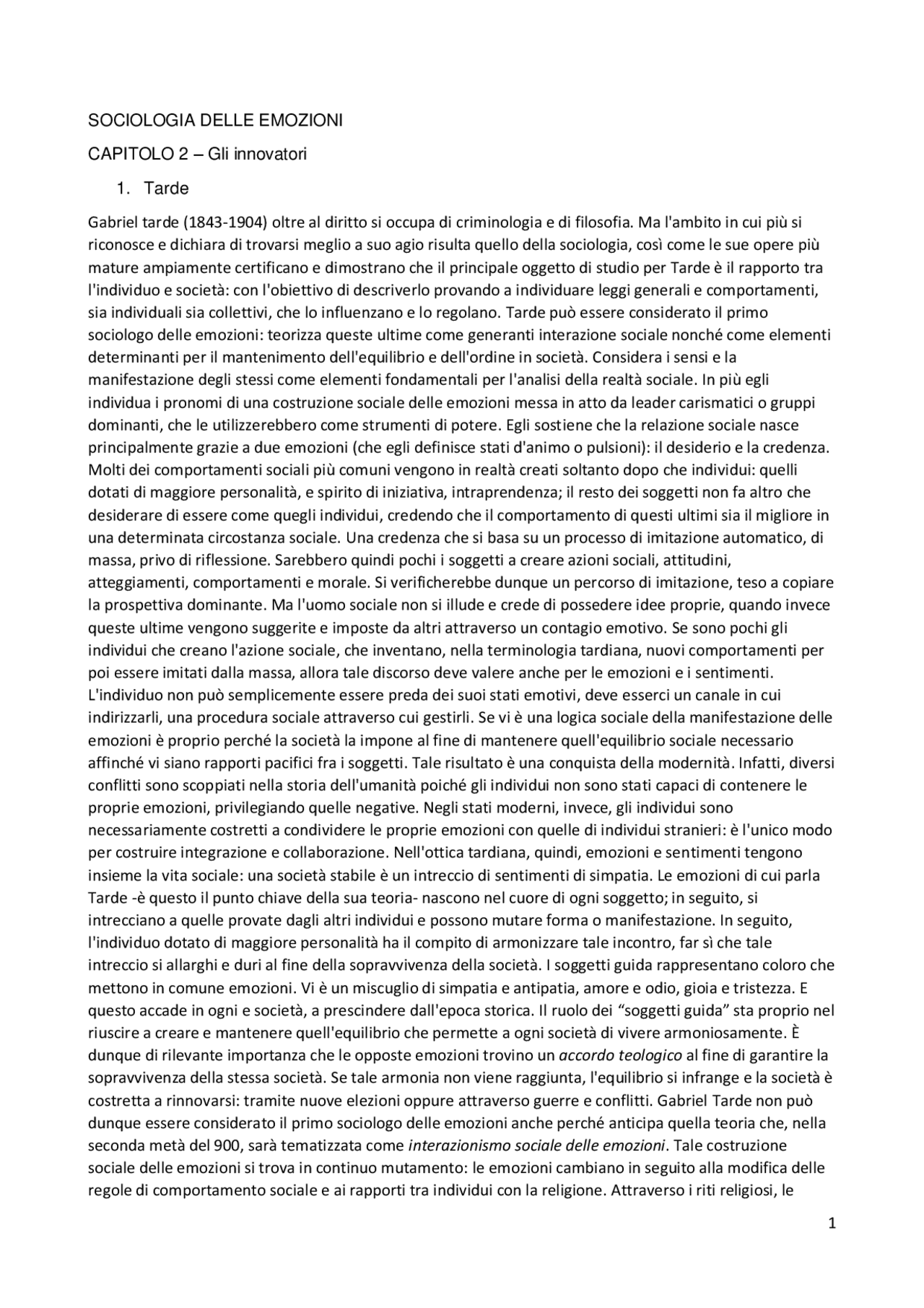 Sociologia Delle Emozioni M Cerulo Docsity
