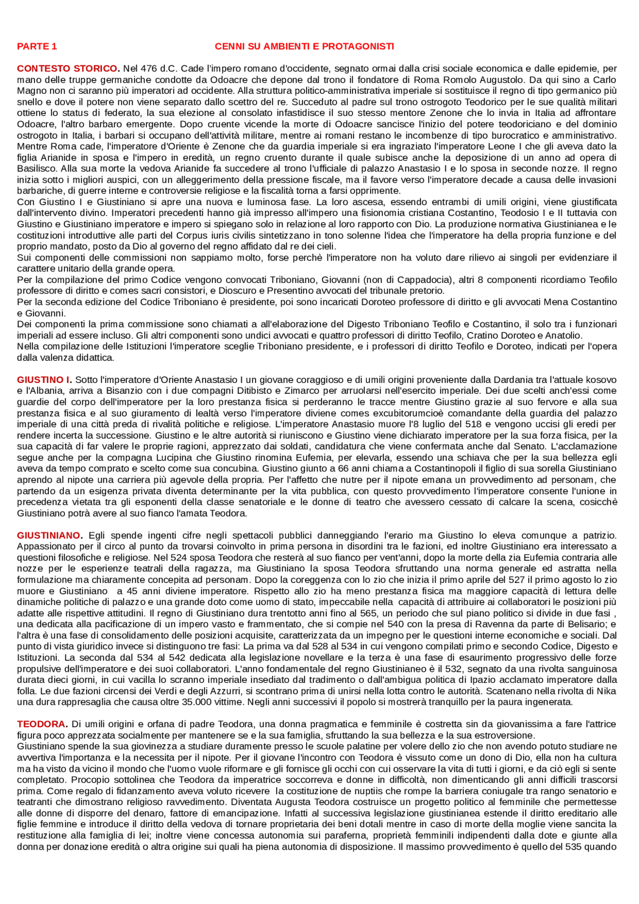 Costituzioni Introduttive Docsity