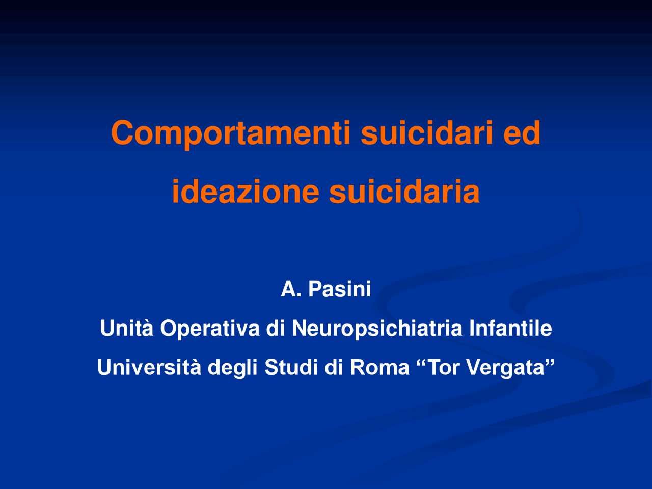Comportamenti Suicidari Adolescenti Docsity