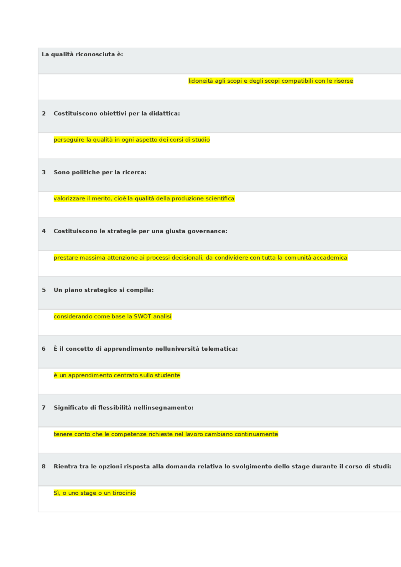 Pedagogia Sperimentale Docsity