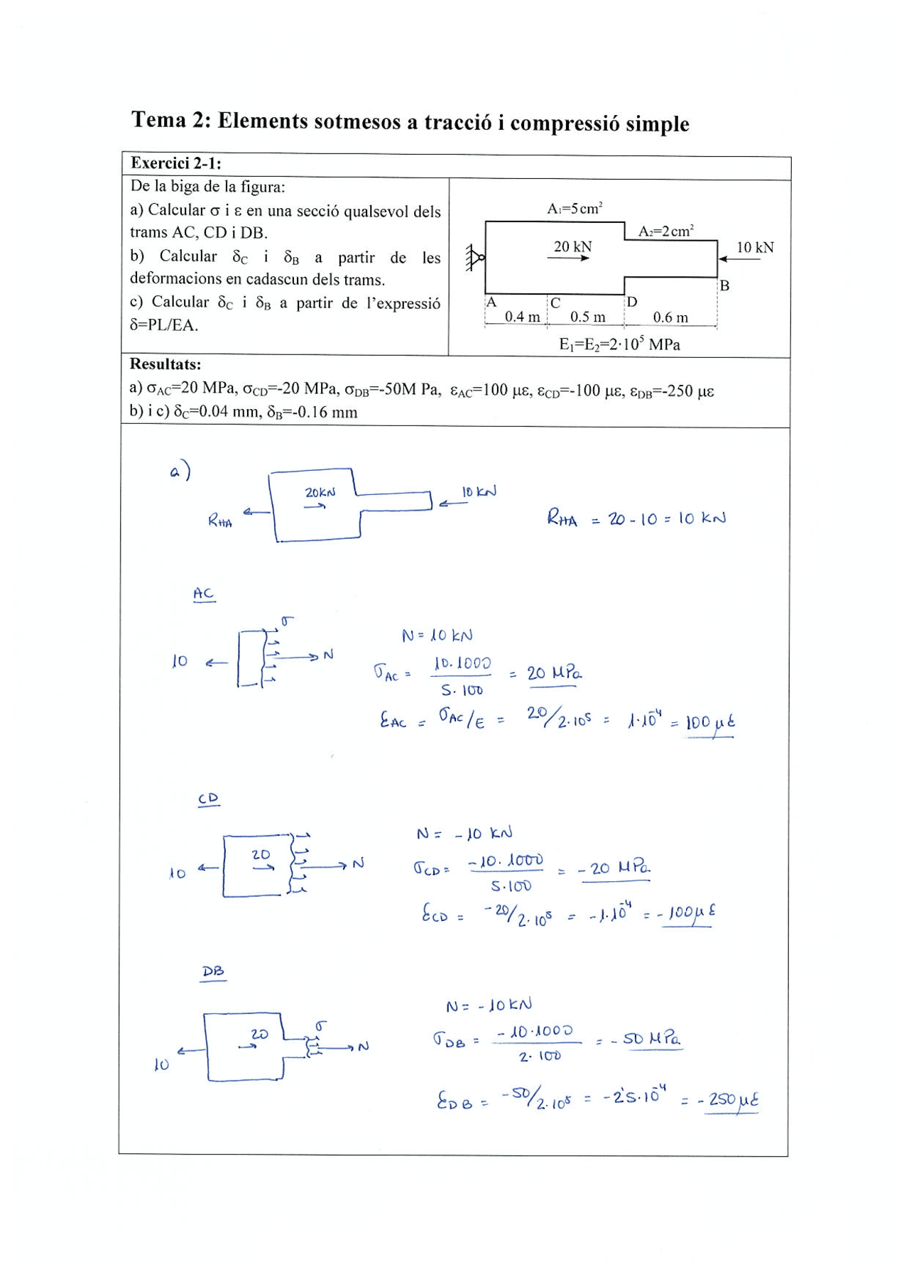 Ejercicio resuelto de erm - Docsity