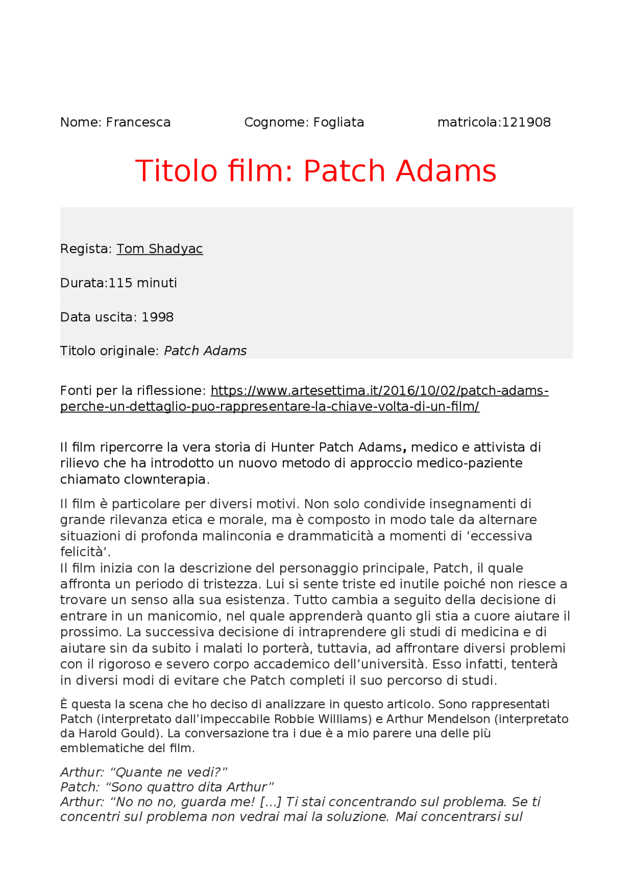 Attività 2 Informatica Docsity