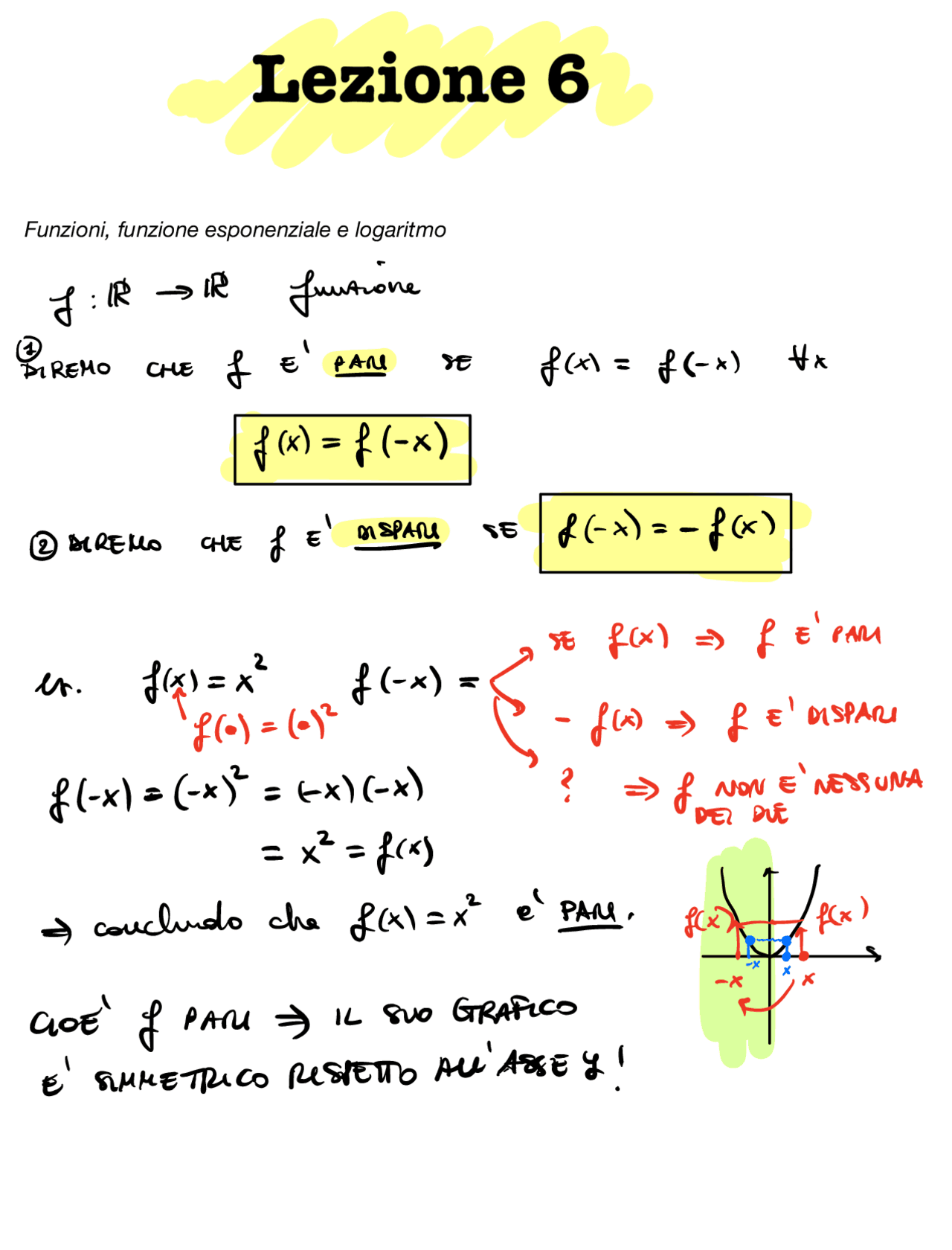 Le Funzioni - Matematica, Analisi di base - Docsity