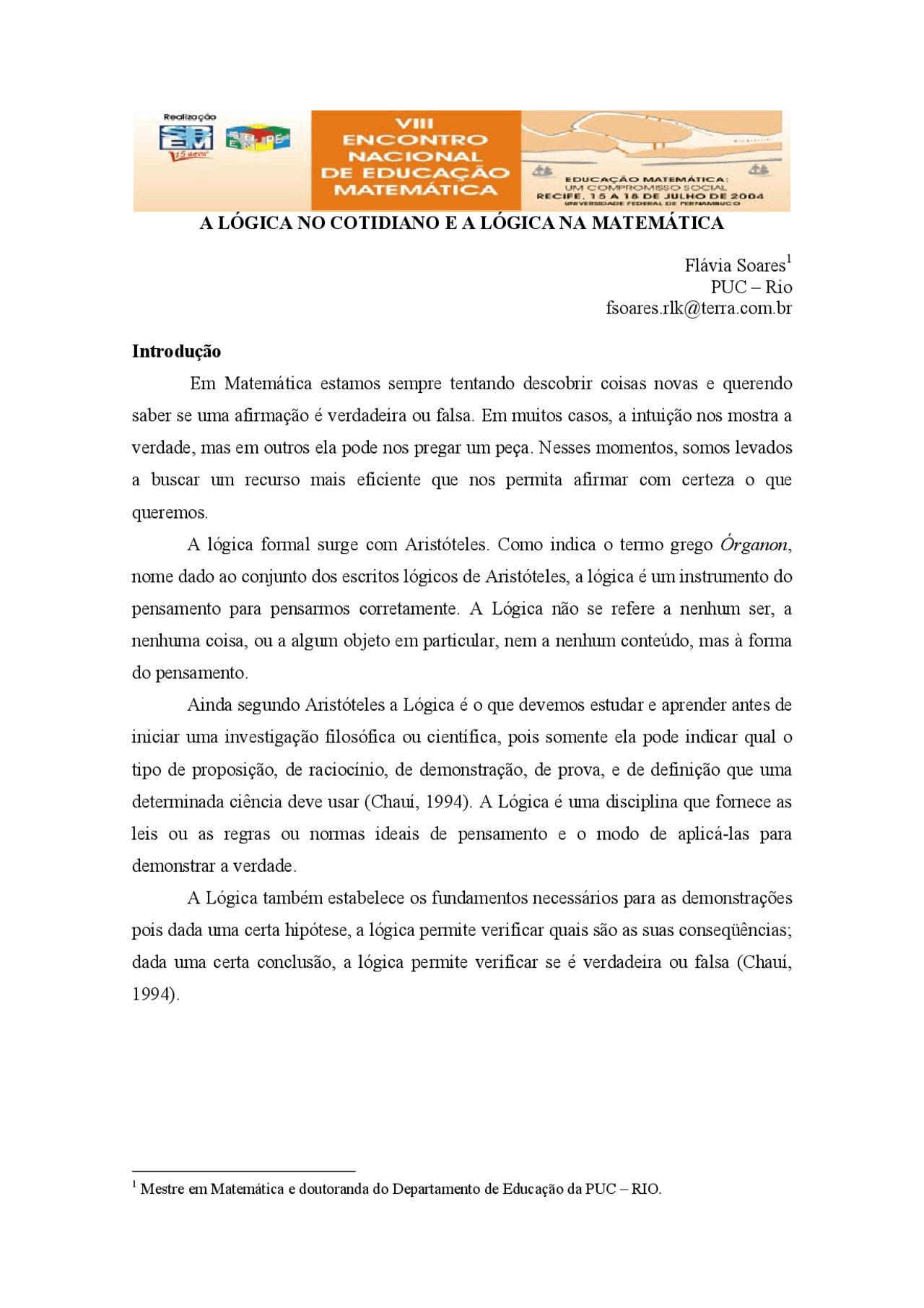 A Lógica da Matemática - Docsity