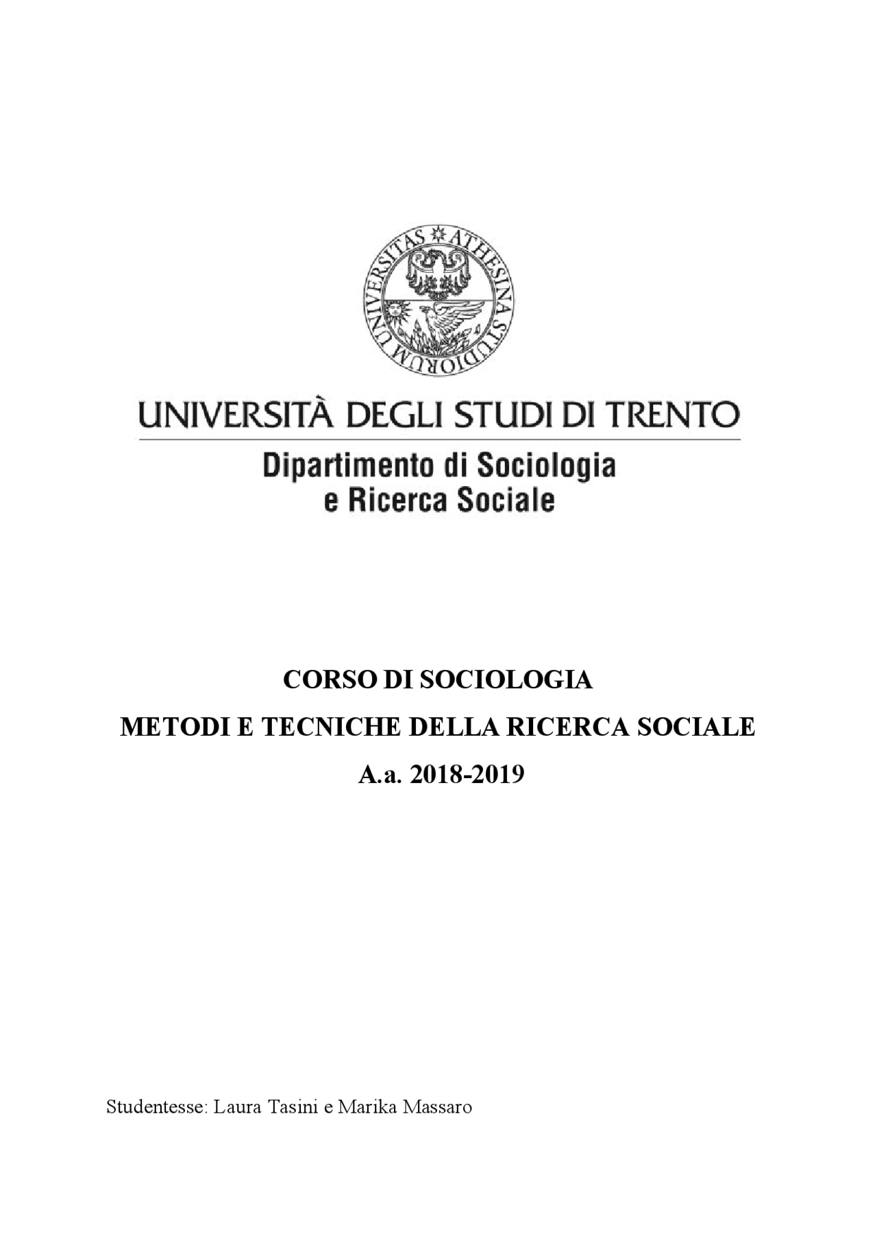 Paper Metodologia Delle Scienze Umane Felicita E Status Docsity