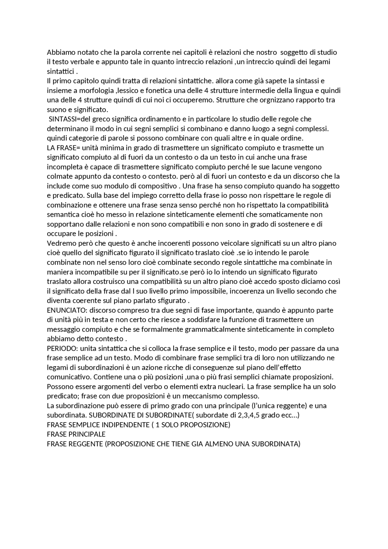 Appunti Tecniche Espressive Docsity