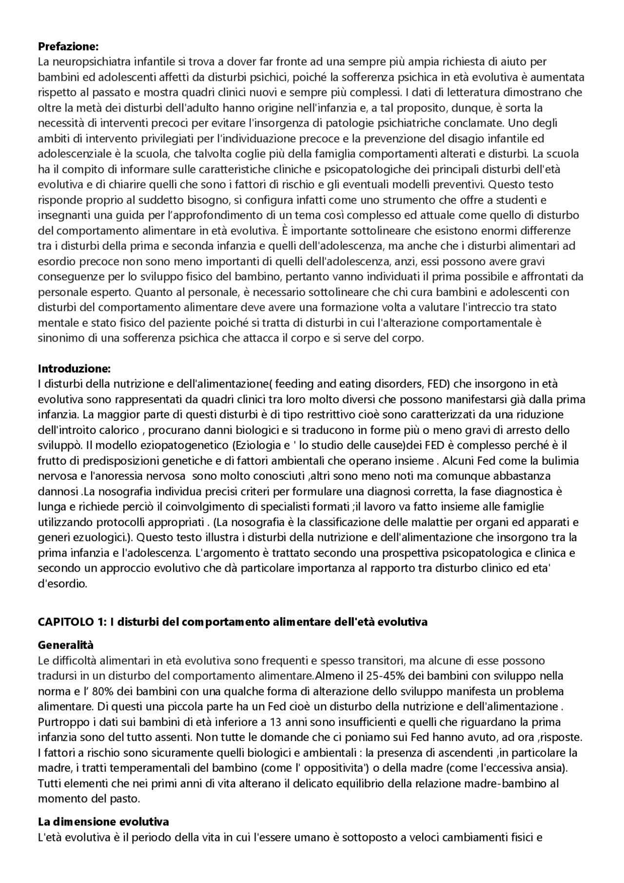 Psicopatologia Riassunto Docsity
