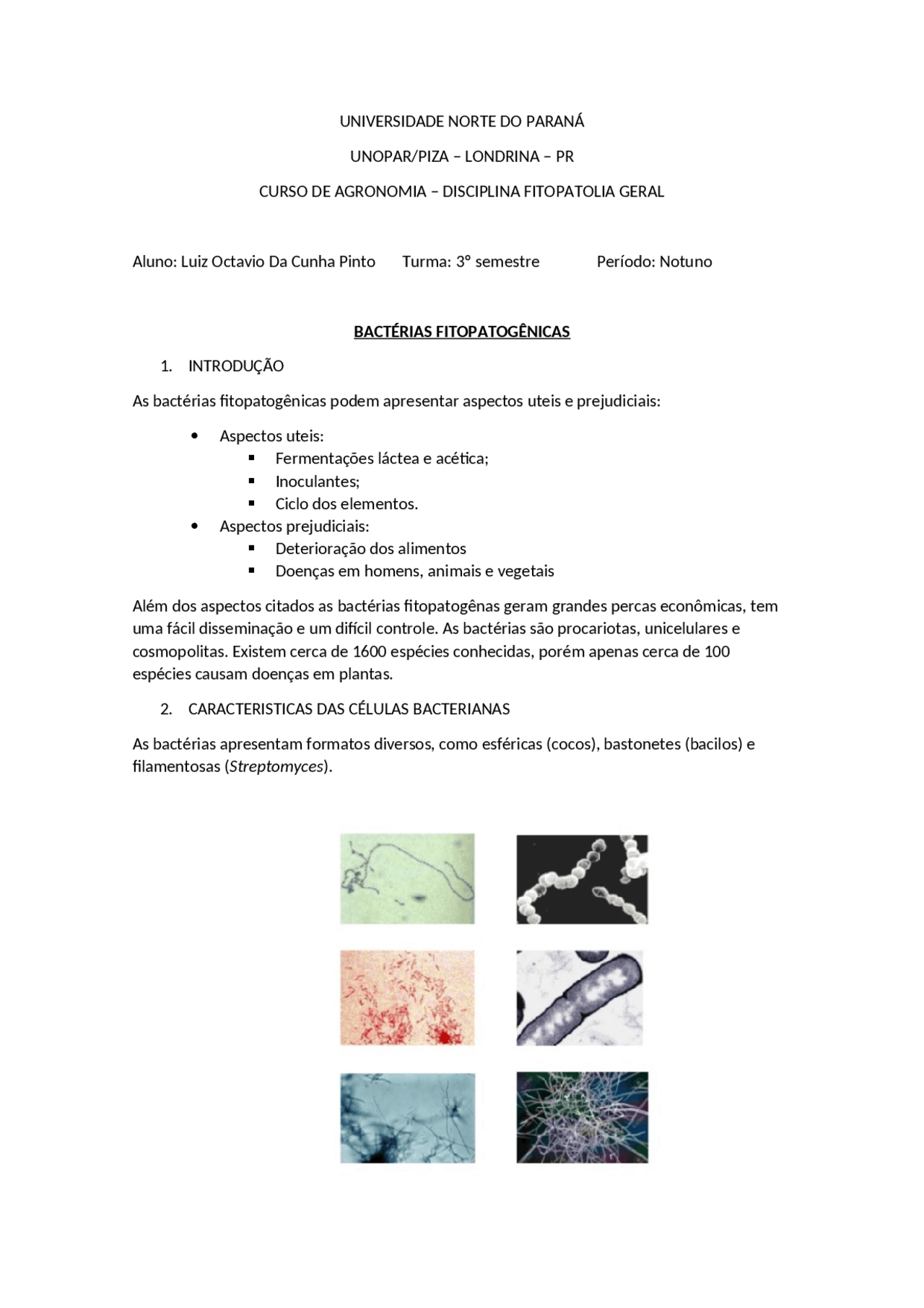 Fitopatologia Aplicada Docsity