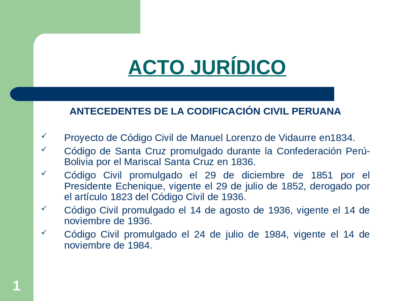 Acto Juridico- DERECHO CIVIL - Docsity