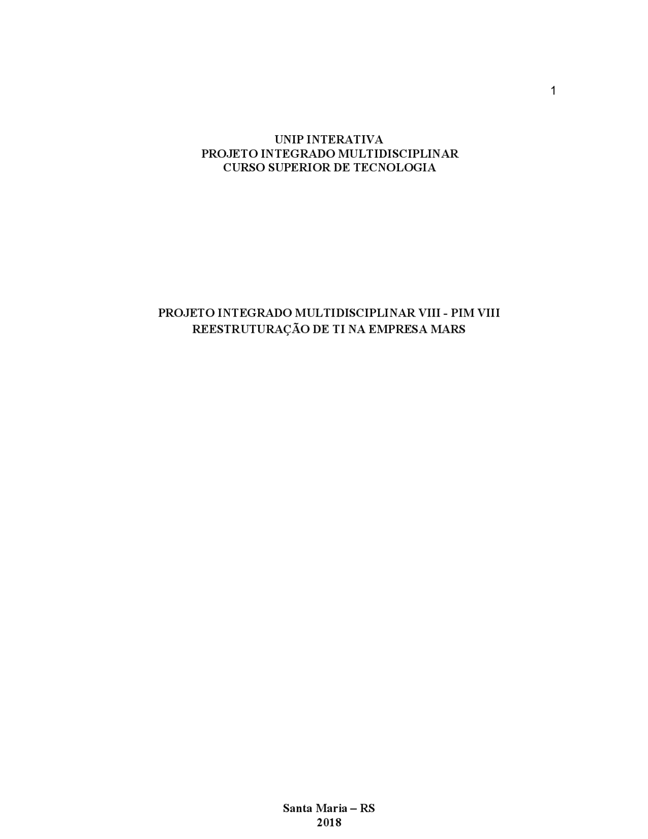 Redes UNIP - PIM VIII | Manuais, Projetos, Pesquisas Redes de ...