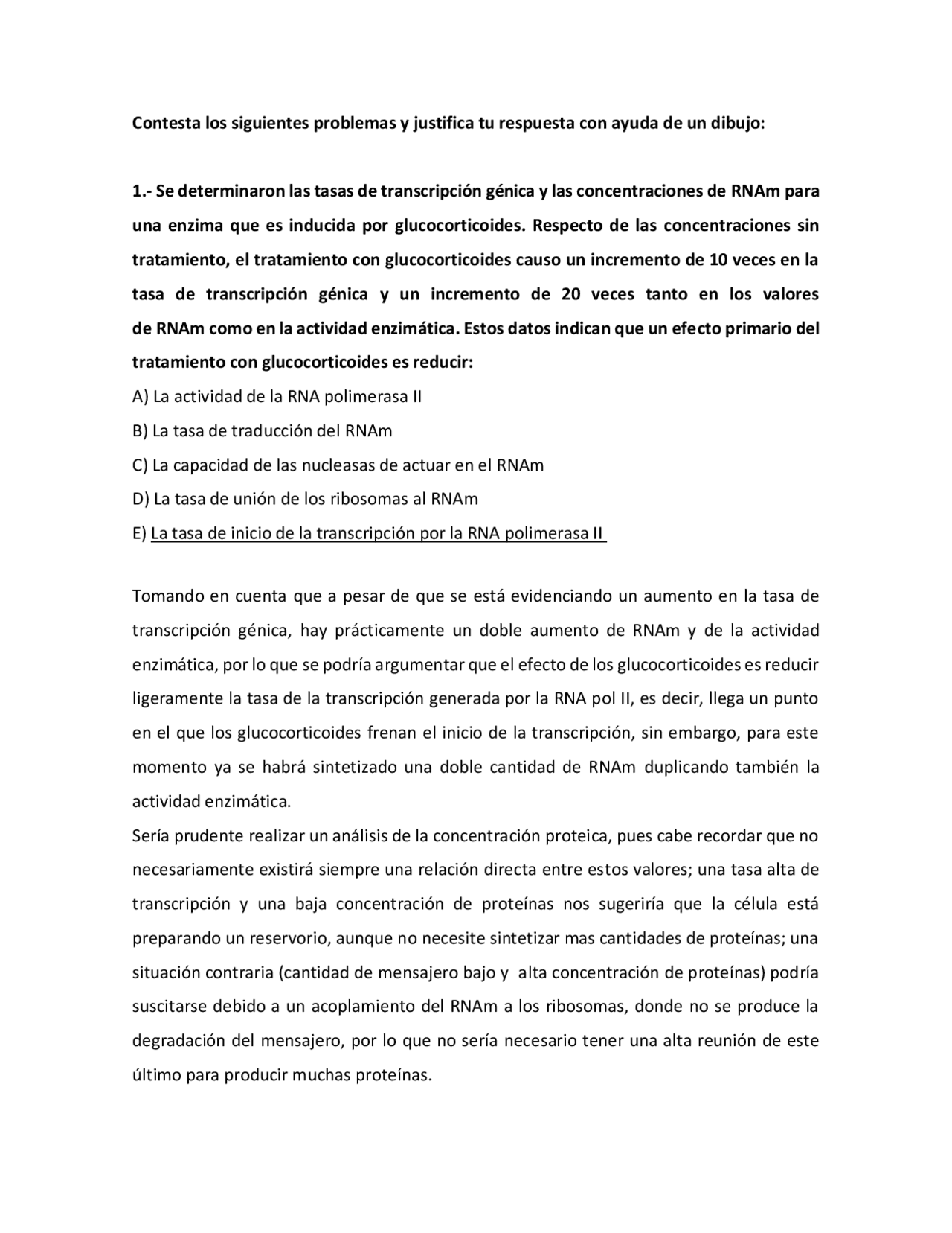Ejercicios Sobre La Biofísica Neuronal Docsity