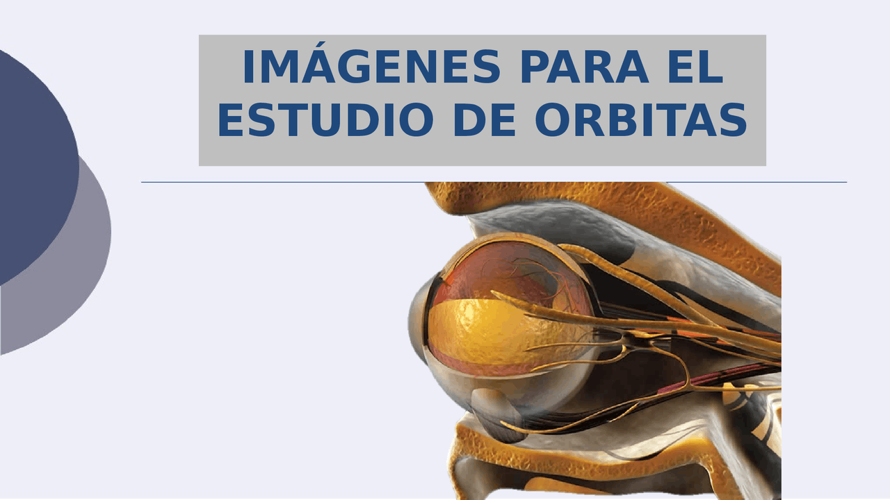 Oftalmología Orbitas Docsity
