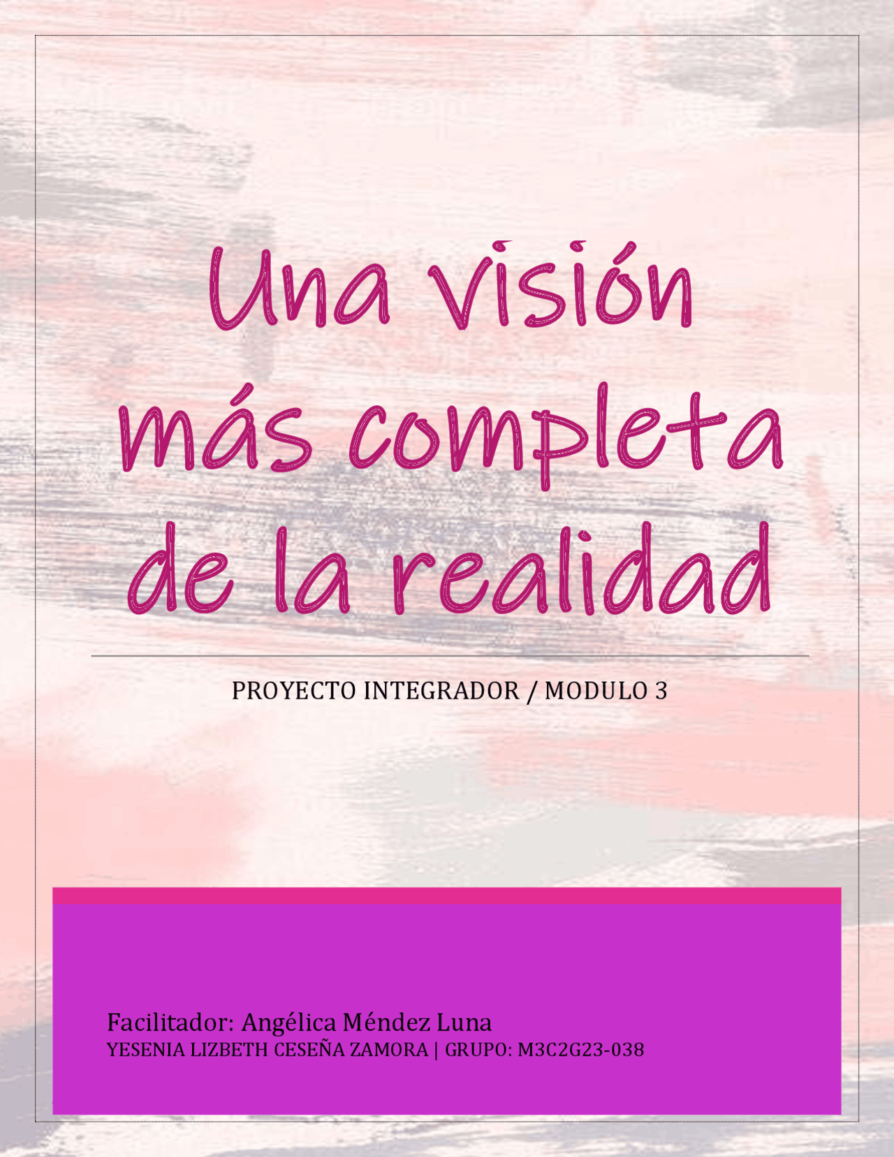 Una visión mas completa de la realidad - Docsity