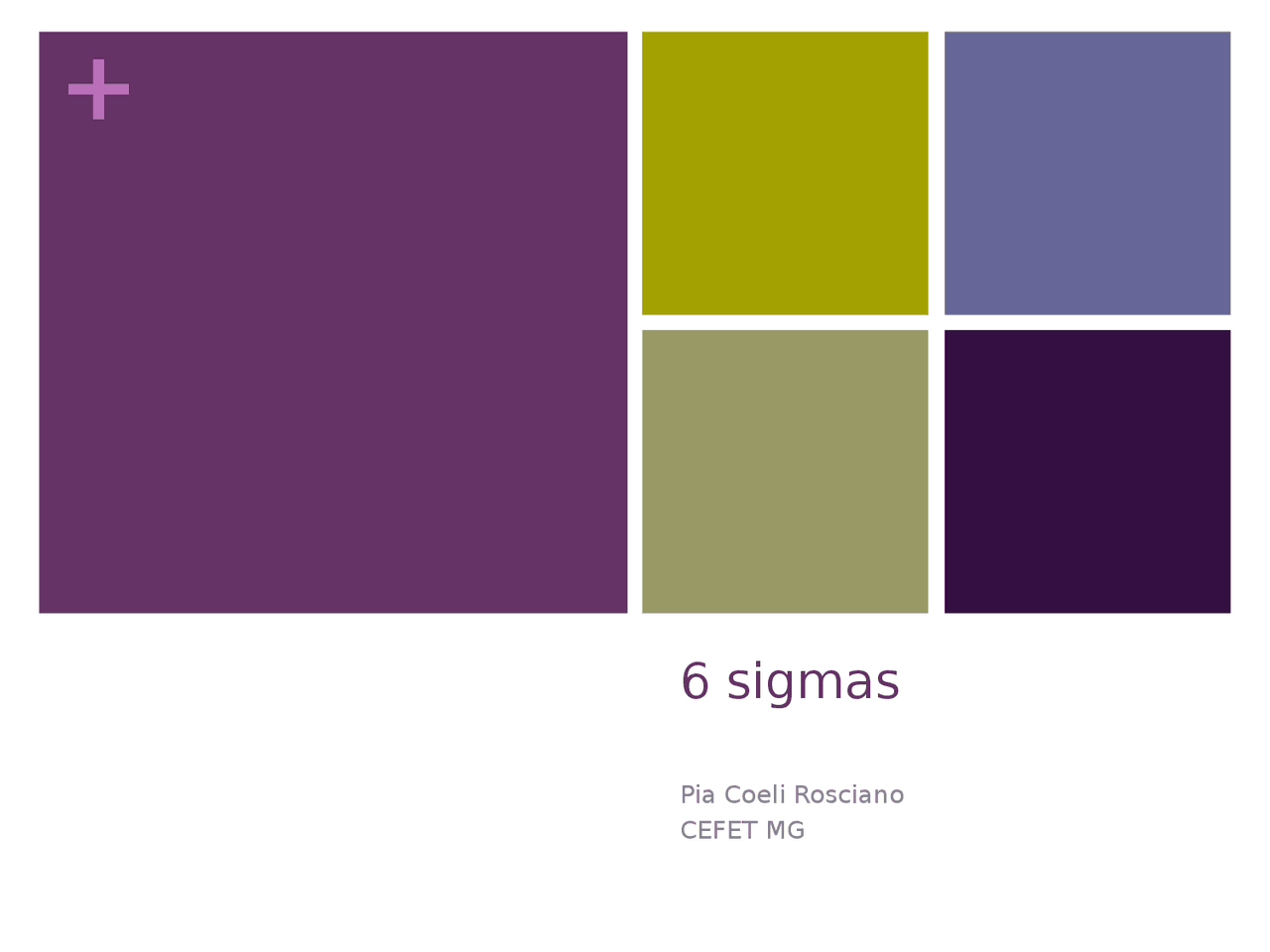 Six Sigma 2ª Aula Docsity