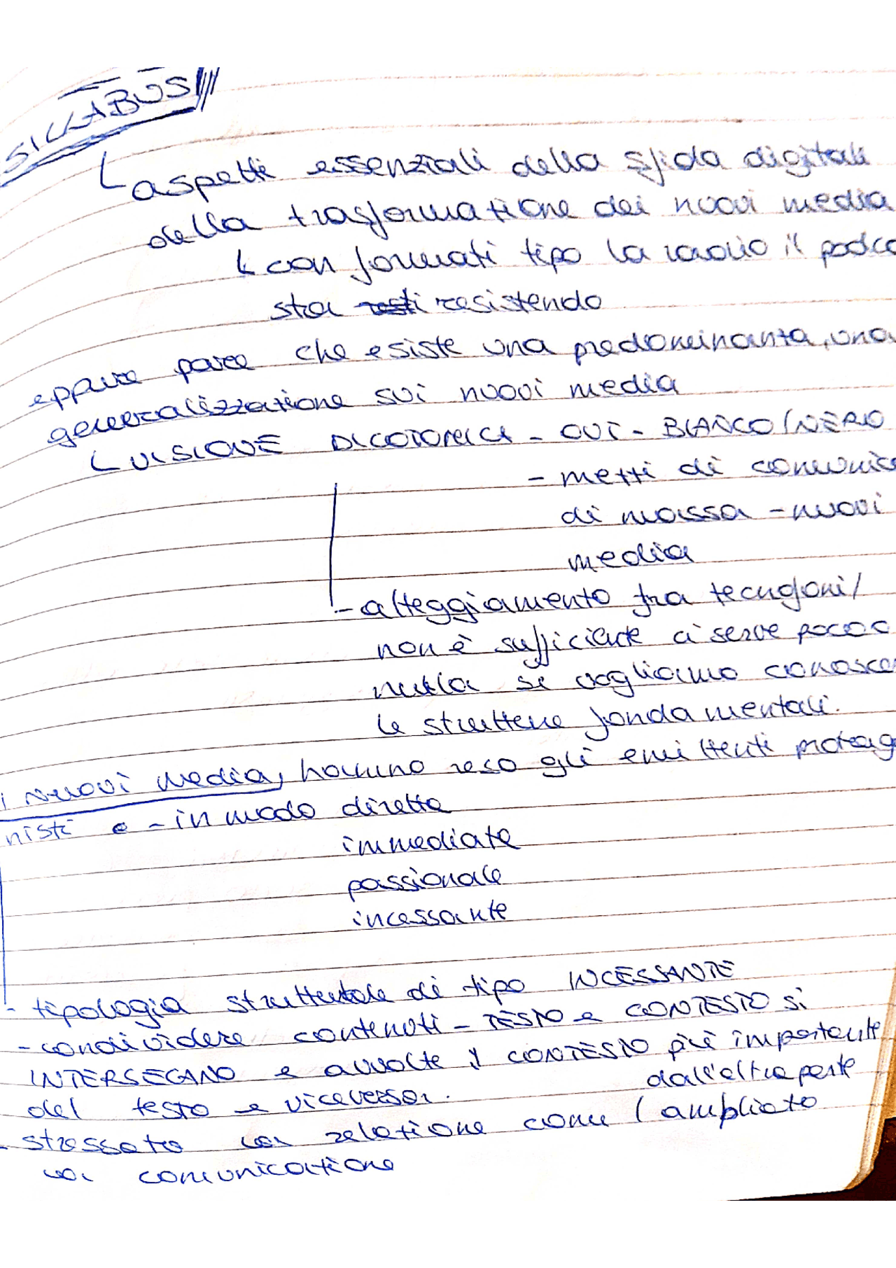 Tecniche Dei Nuovi Media Docsity