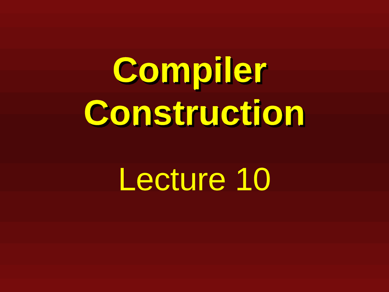Introduction To Syntactic Analysis Docsity