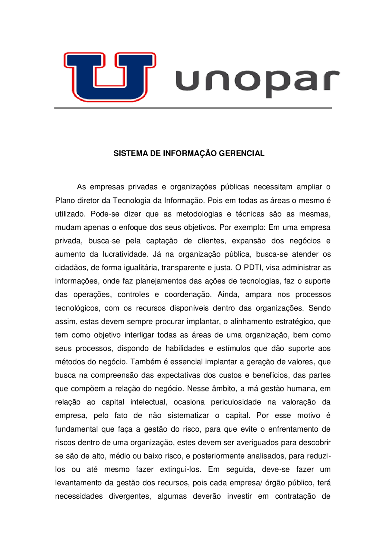 Sistema De InformaÇÃo Docsity