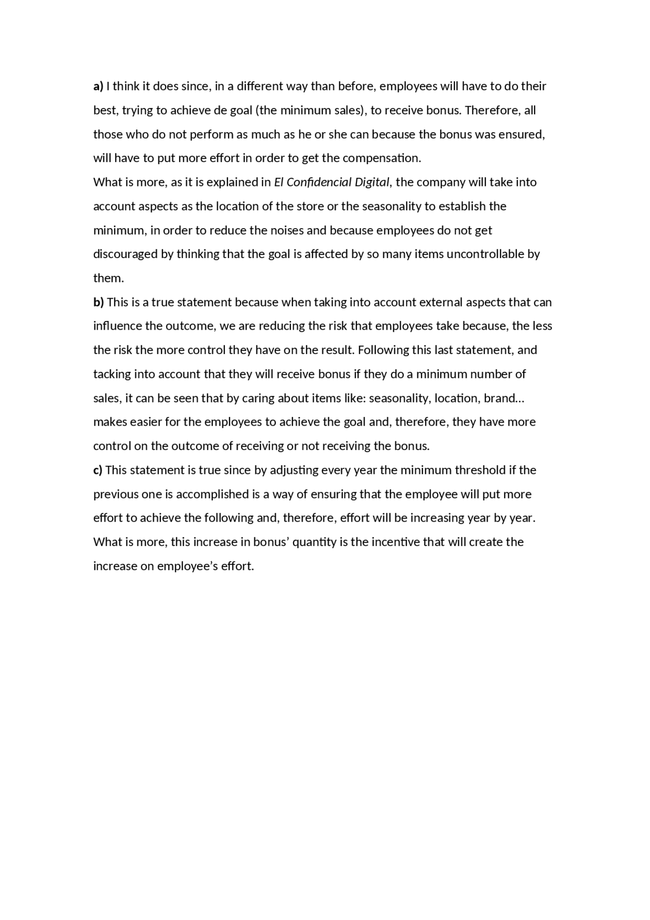 Exercise 2 Problem Set 1 Docsity