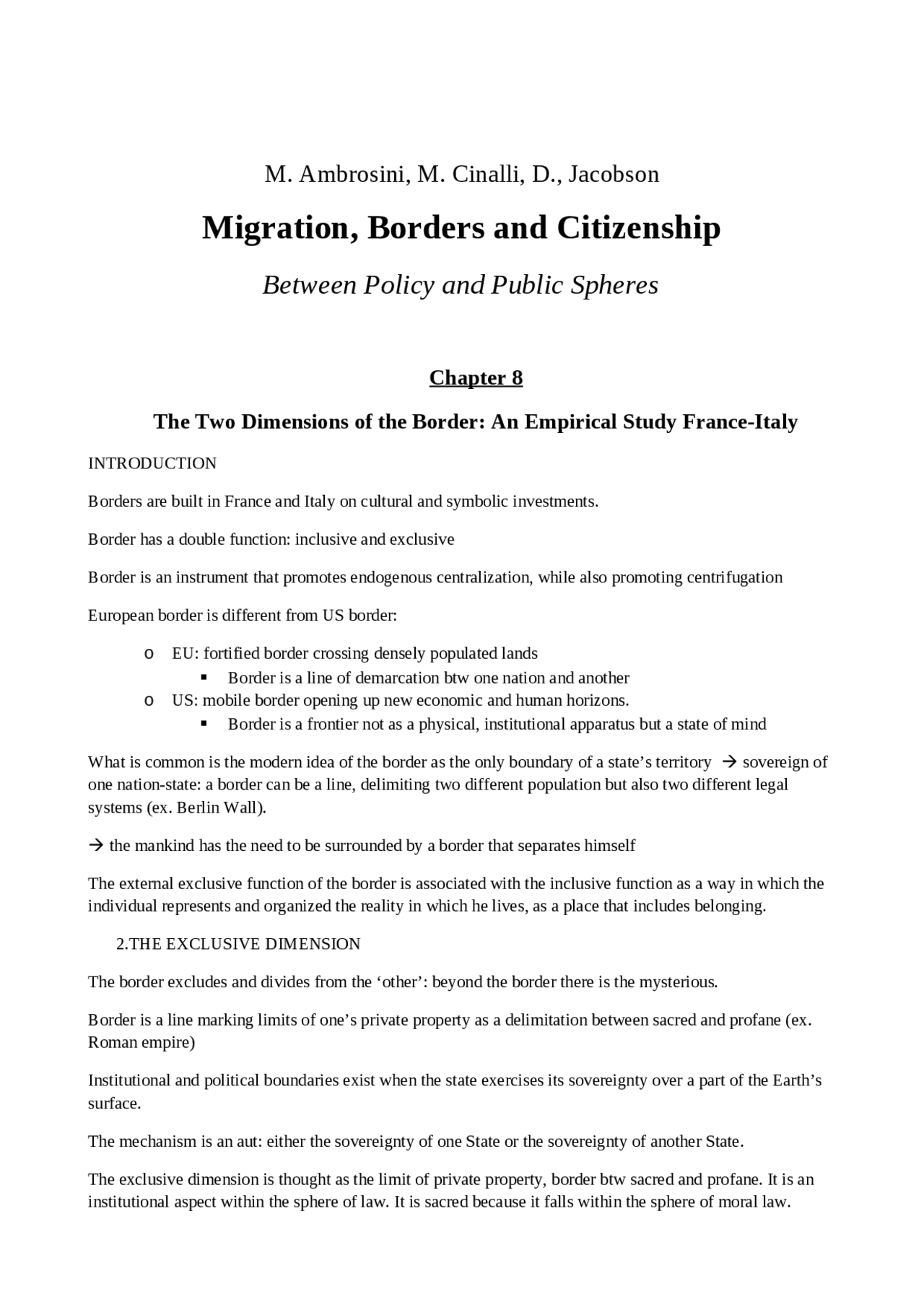 Migration Borders And Citizenship Between Policy And Public Spheres