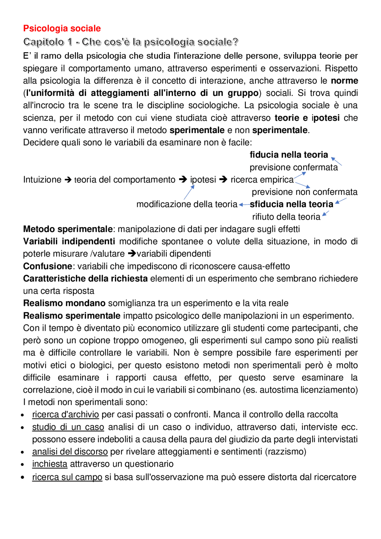 Psicologia Sociale Teorie E Applicazioni Hogg Vaughan Docsity