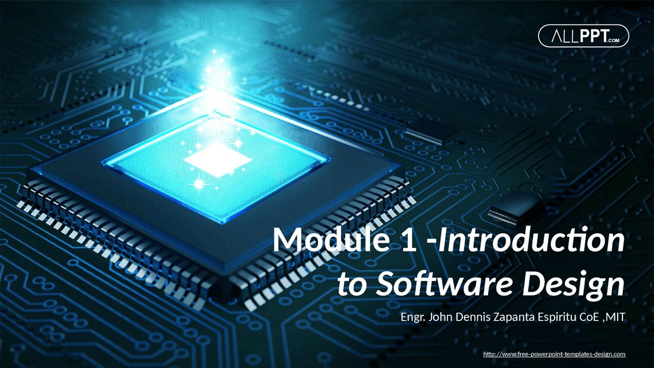 introduction of software design | Study Guides, Projects, Research ...