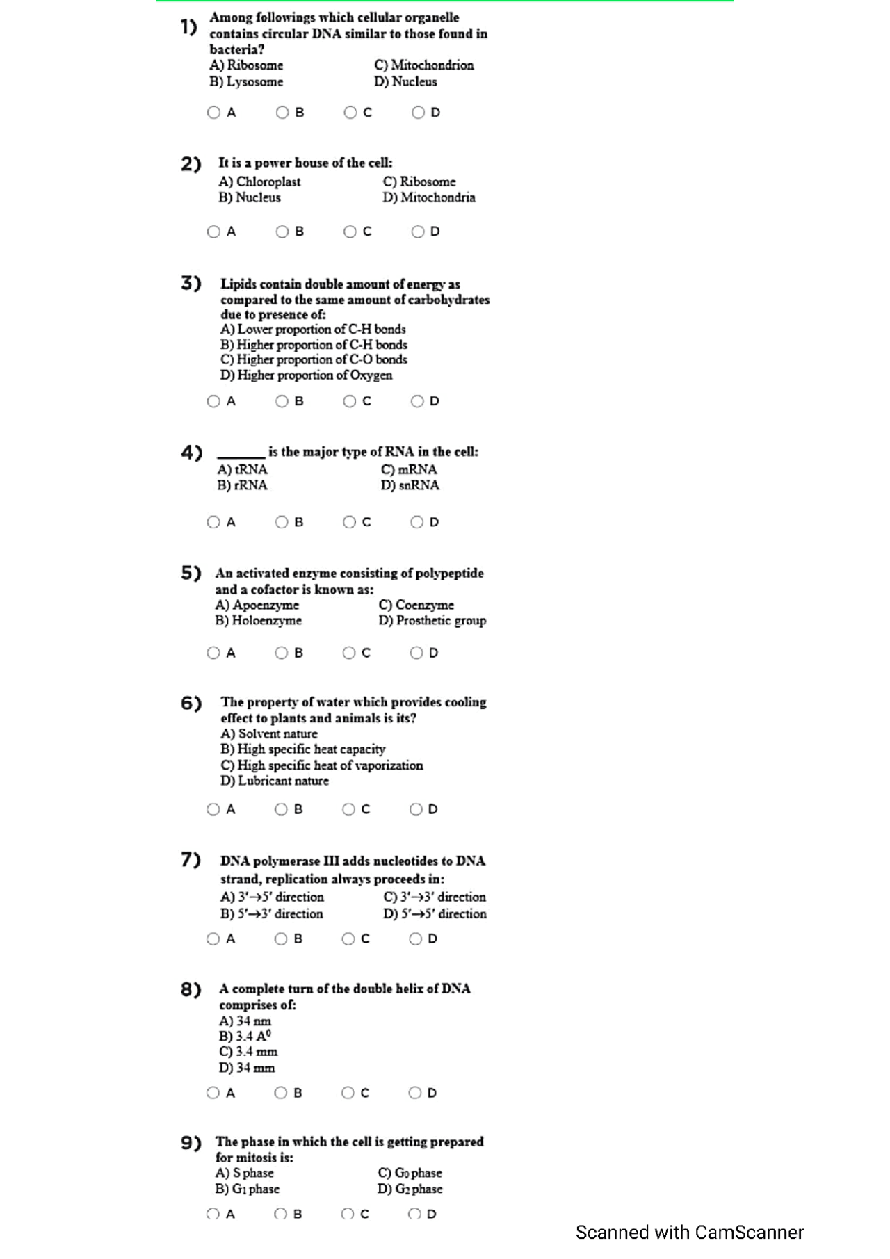 Assignment For Preparation Docsity