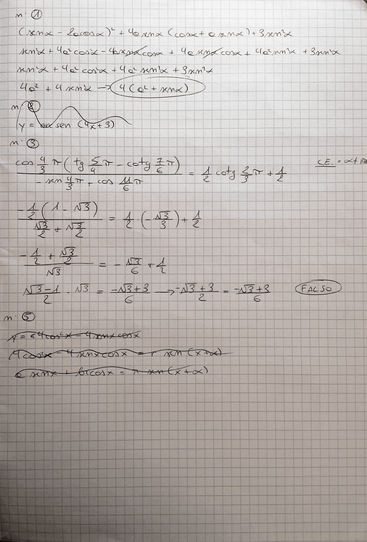 Vari Esercizi Matematica Docsity