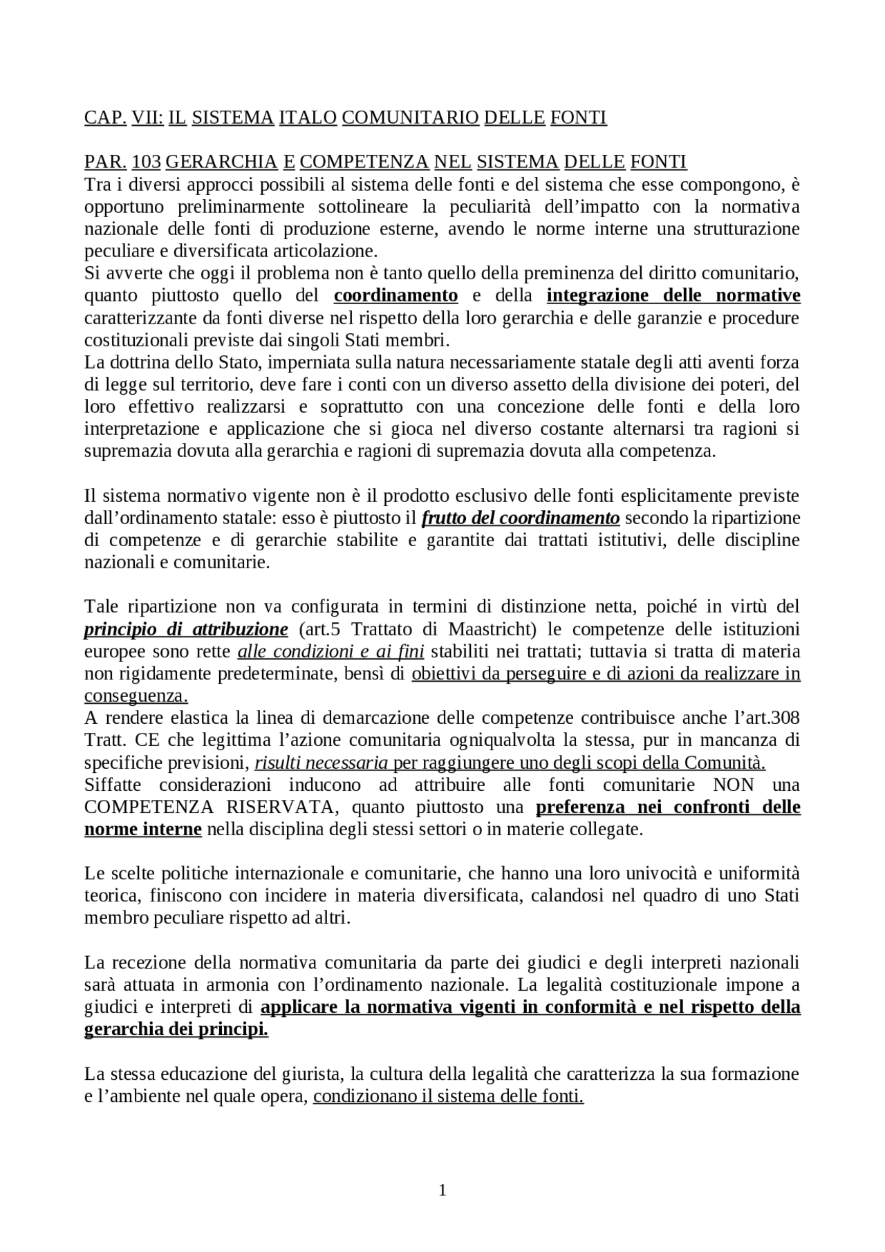 Capitolo N 7 Perlingieri Docsity