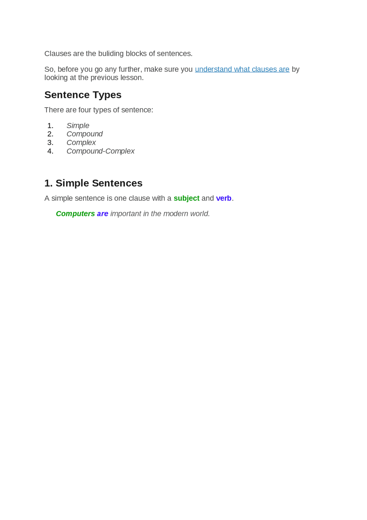 Inglese 2 Grammatica B2 Docsity