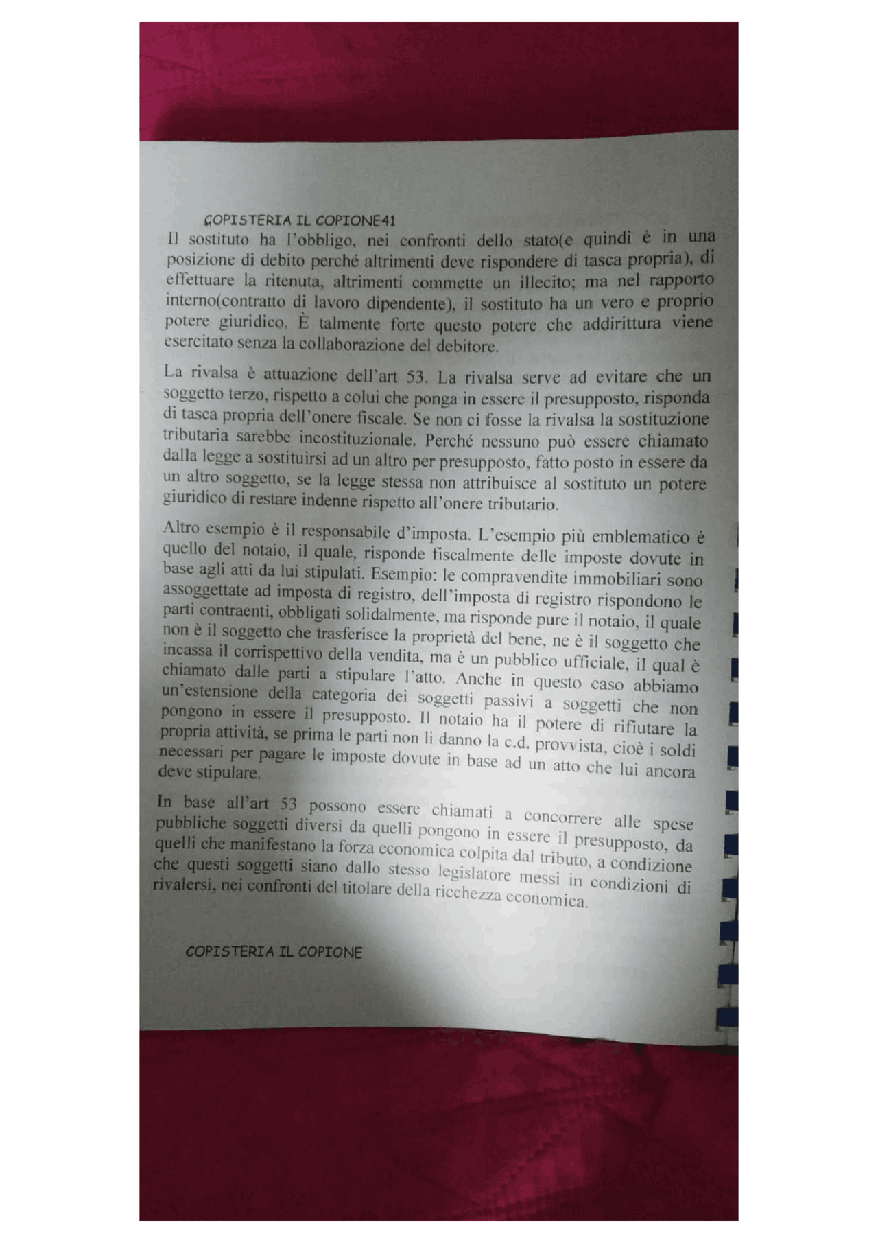 Diritto Tributario Appunti Del Corso 2019 Docsity