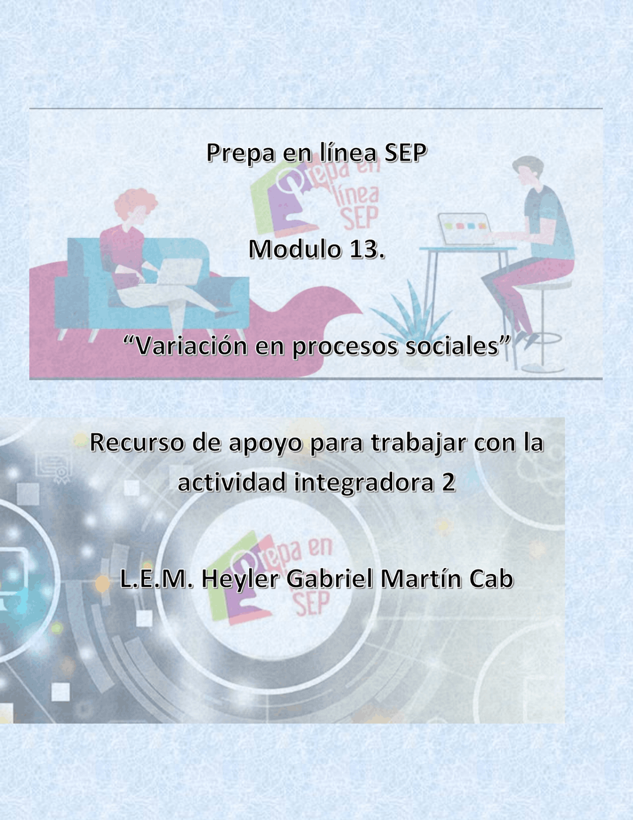 Actividad Integradora Recursos Docsity